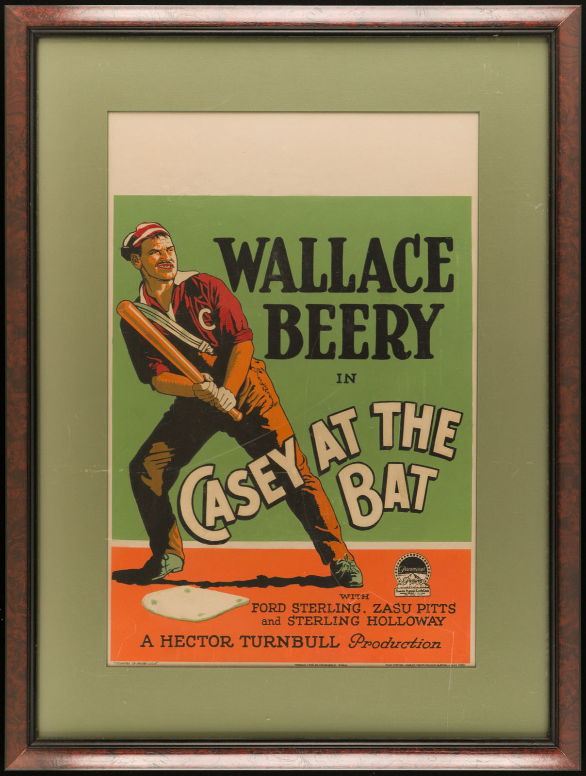 1927 Casey at the Bat Window Card | REA Archive