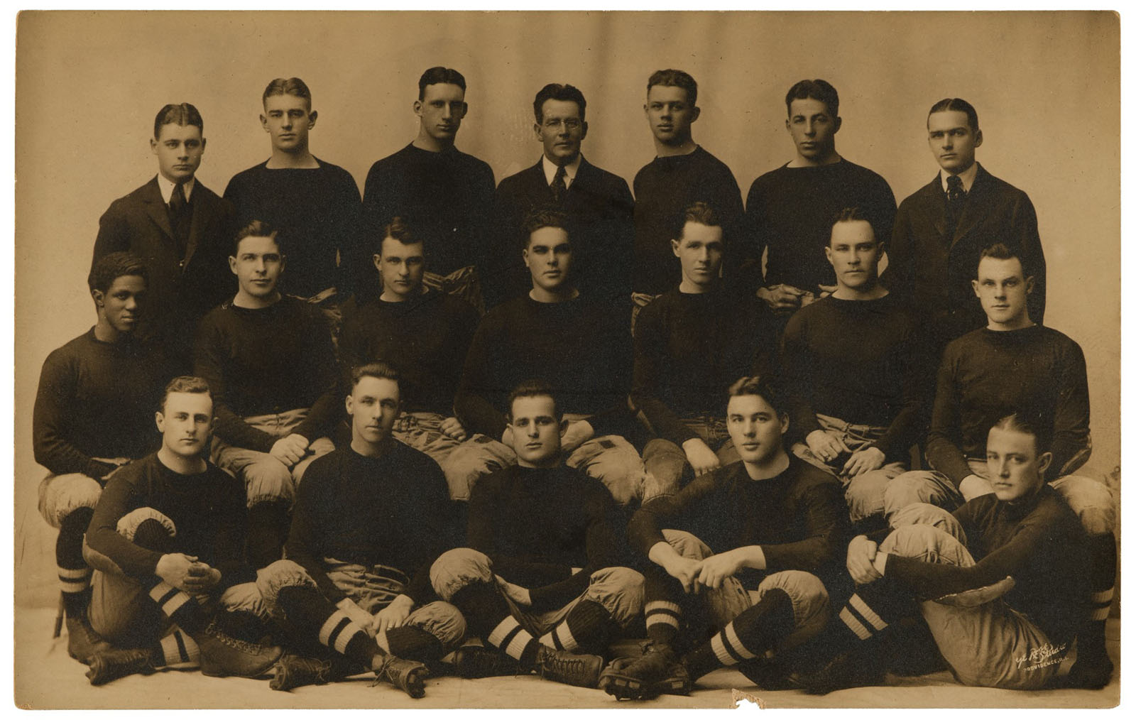 Circa 1916 Brown University Football Team Real-Photo Postcard with ...