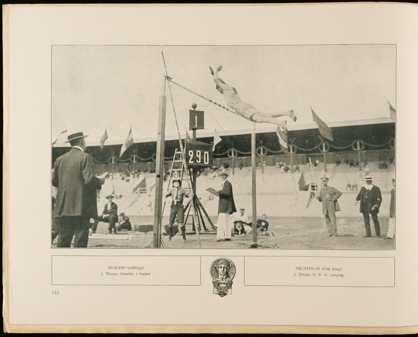 1912 Olympics Program (Stockholm, Sweden) with Jim Thorpe | REA Archive