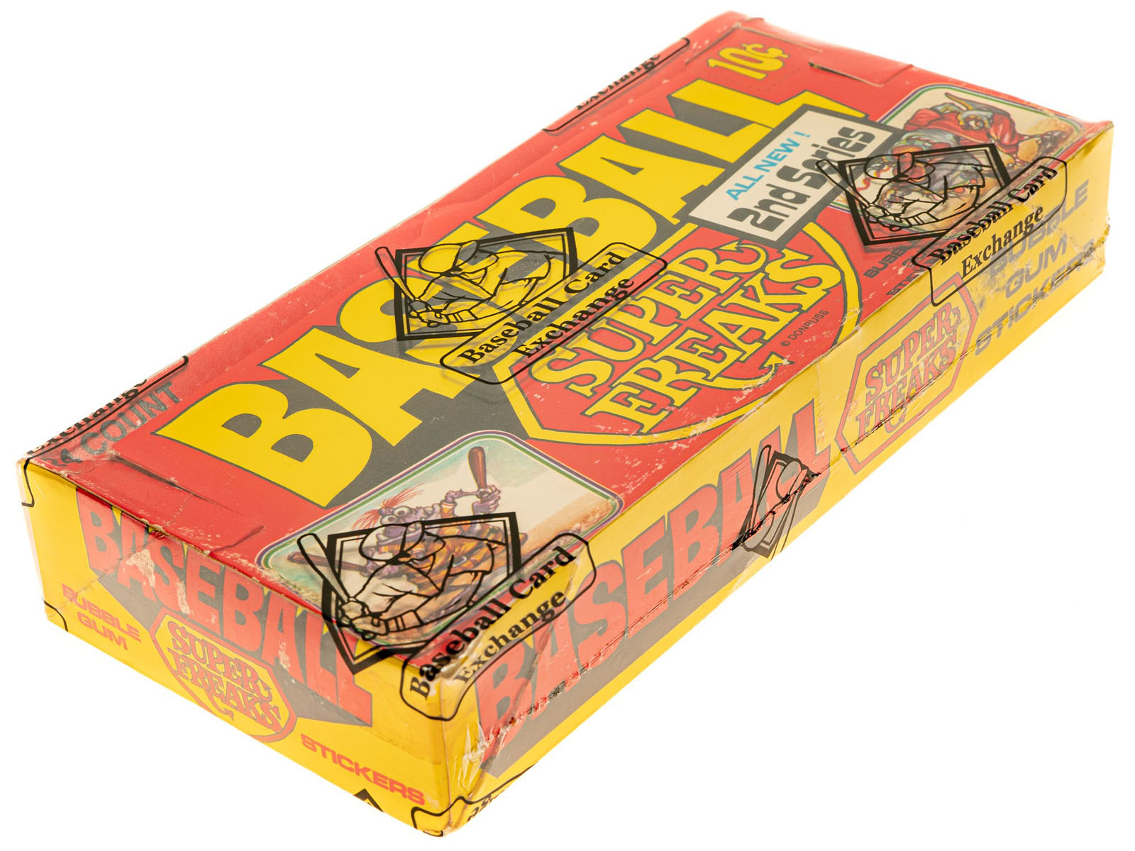 1973 Donruss "Baseball Super Freaks" Series 2 Unopened Wax Box (24 ...