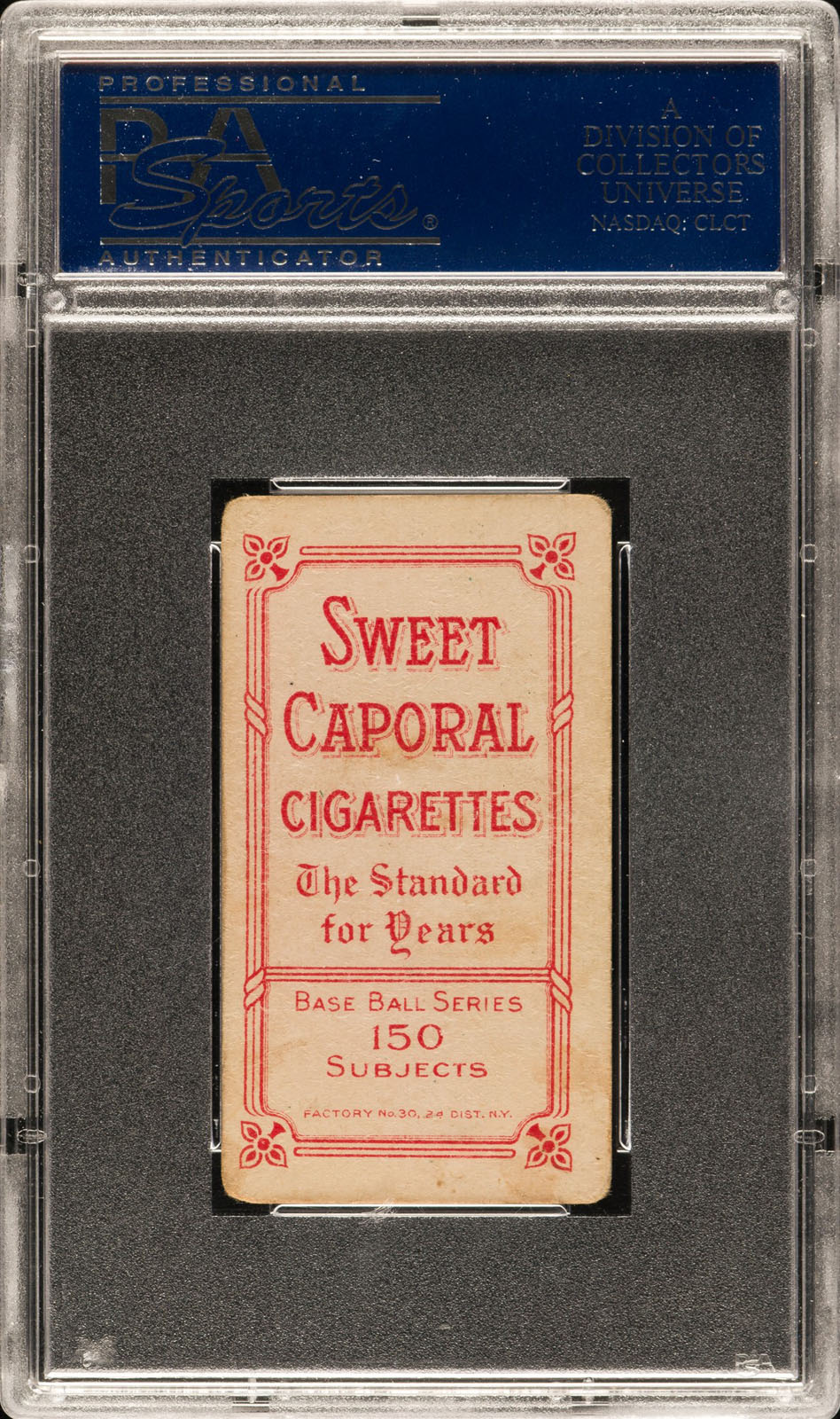 1909-1911 T206 White Border Ty Cobb Portrait Green Background | REA Archive