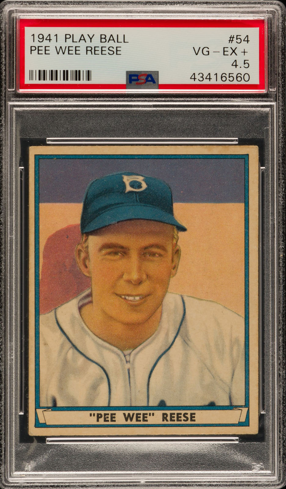 1941 R336 Play Ball #54 Pee Wee Reese Rookie | REA Archive