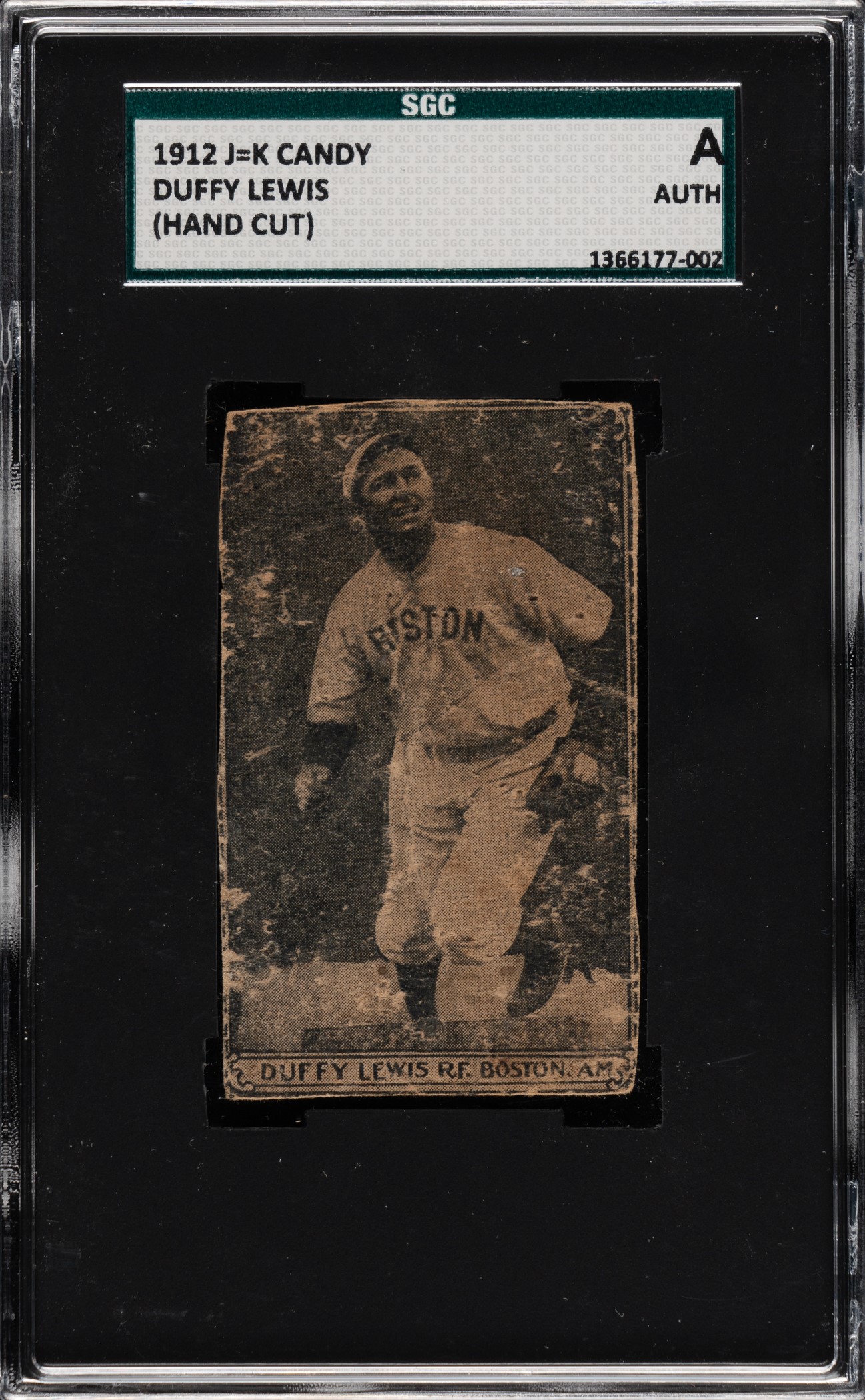 1912 J=K Candy (Type I) Duffy Lewis | REA Archive