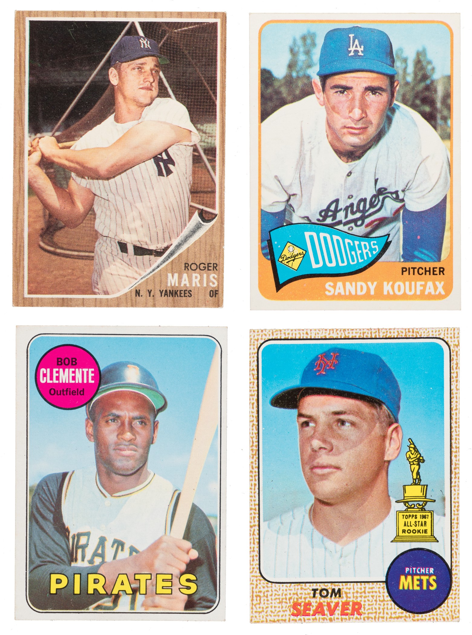 1954 to 1969 Topps Shoebox Collection (2,432) Including 110 Hall of ...