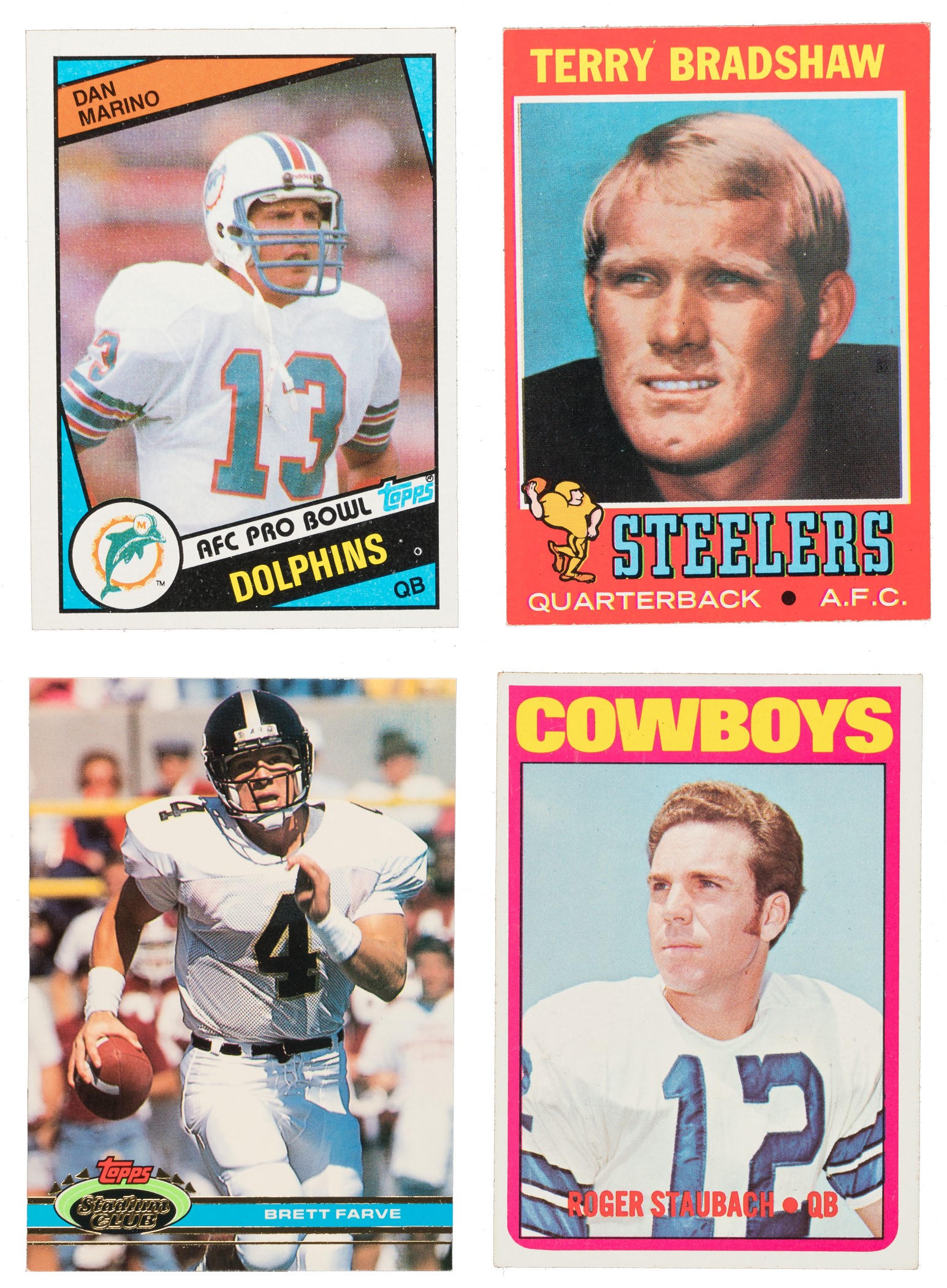 1955 to 2012 Topps Football Shoebox Collection (963) Including 422 Hall ...