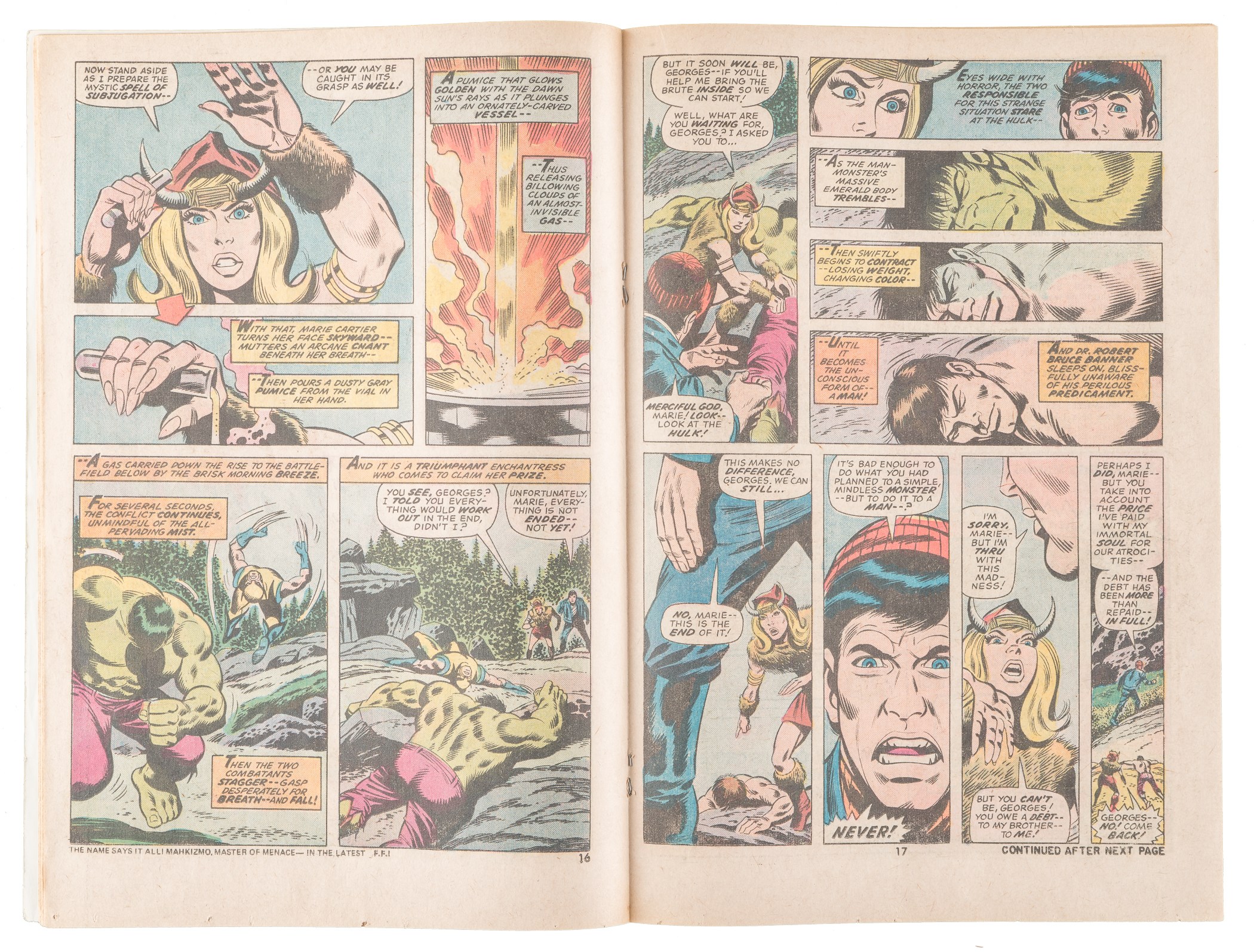 1974 Marvel Comics "Incredible Hulk" #181 - First Full Appearance of ...