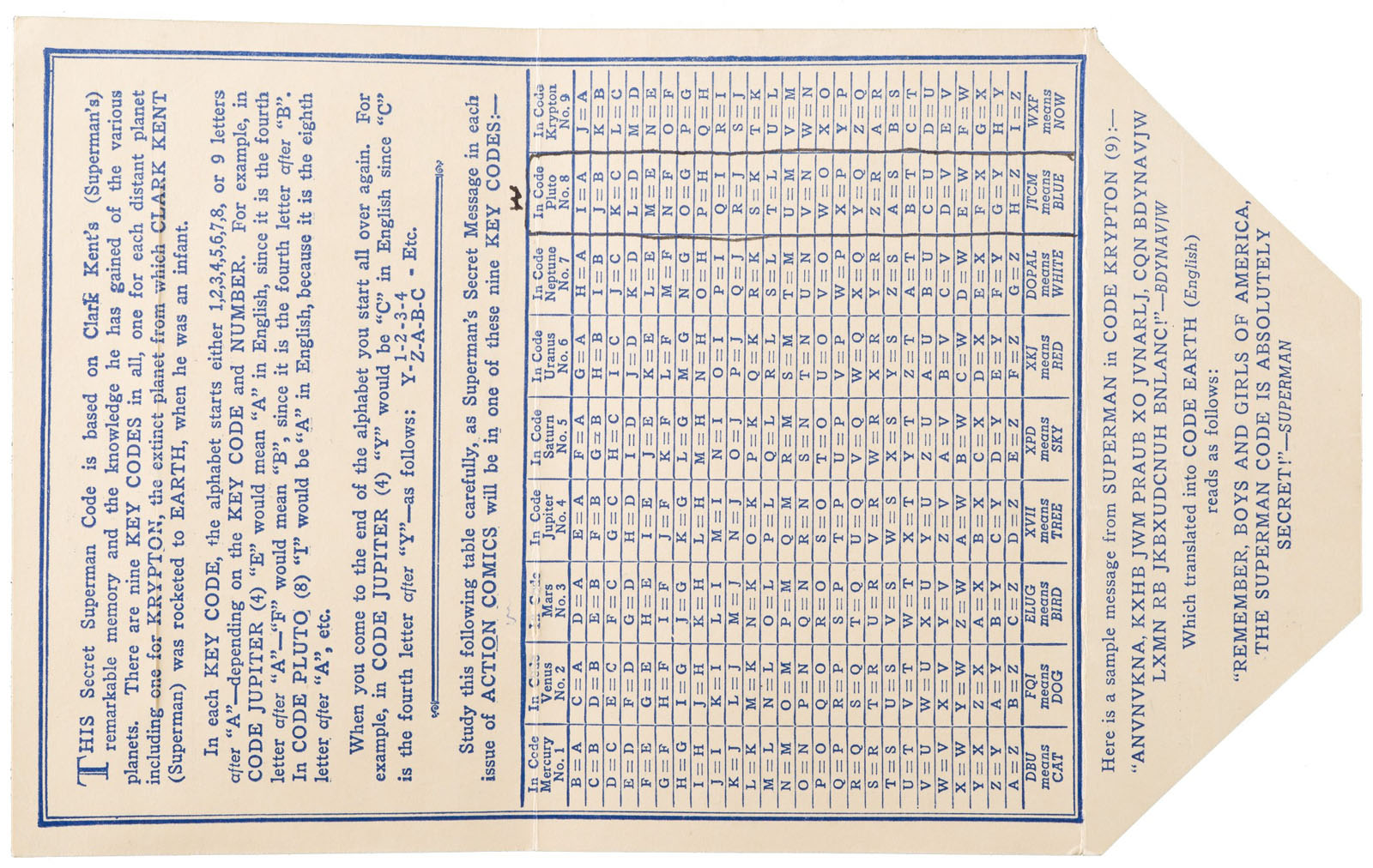 1958 D. C. Comics Superman of America Membership Kit | REA Archive