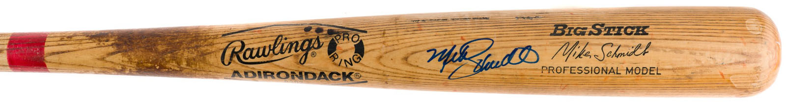 1986 Mike Schmidt Philadelphia Phillies Signed Game-Used Bat PSA/DNA GU ...