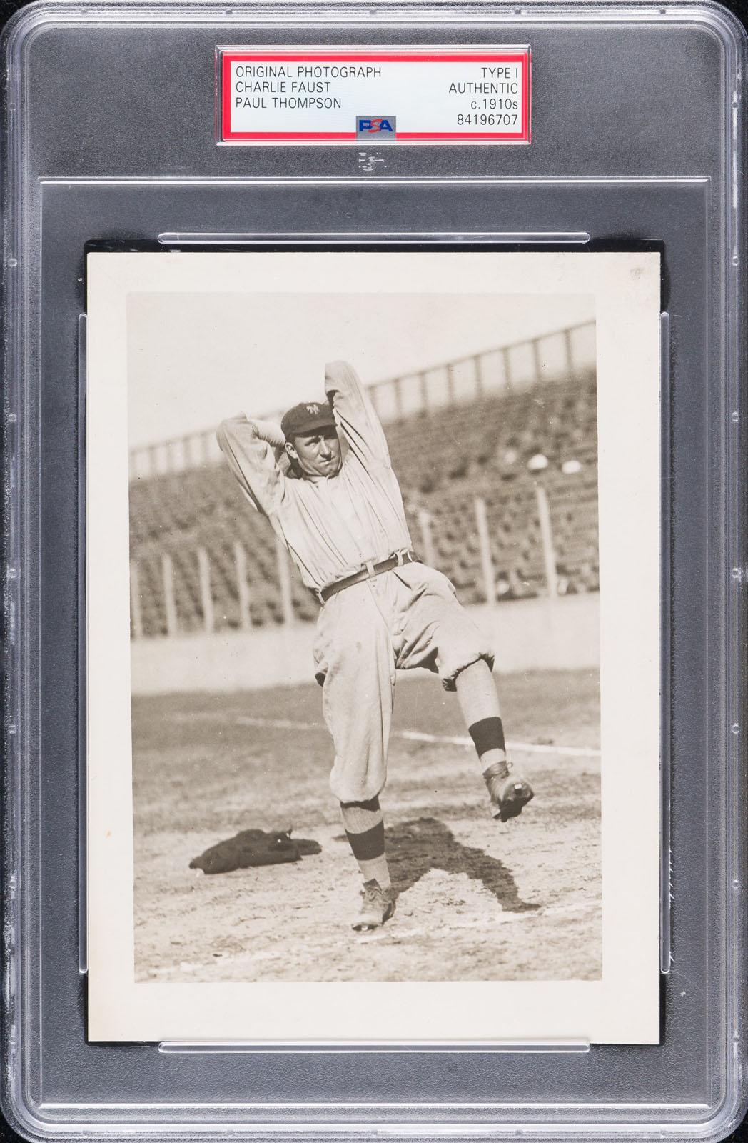 Rare Circa 1911 Charles "Victory" Faust Original Paul Thompson ...