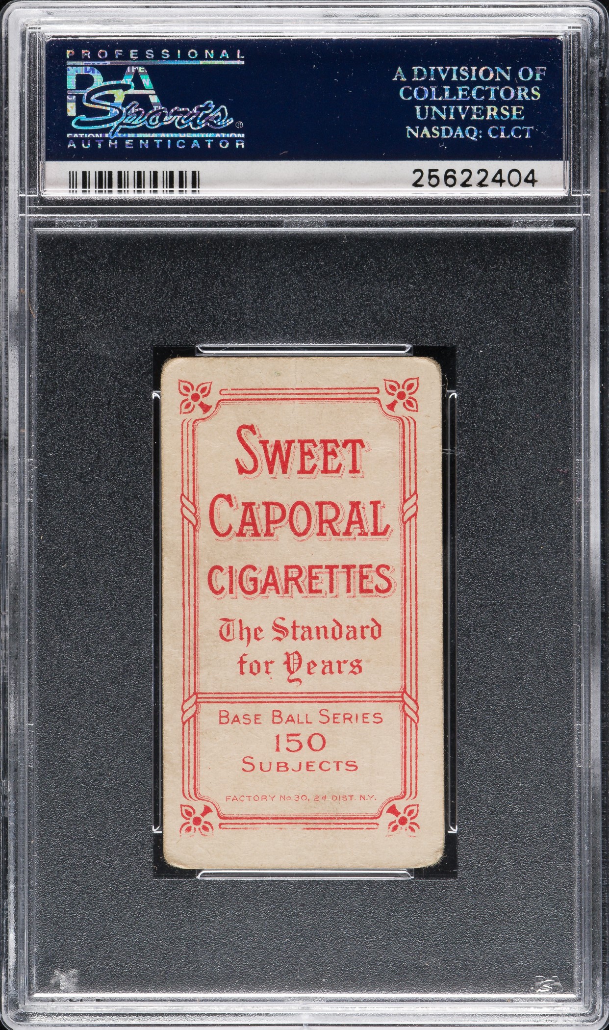 1909-1911 T206 White Border Ty Cobb Portrait Green Background PSA VG 3 ...