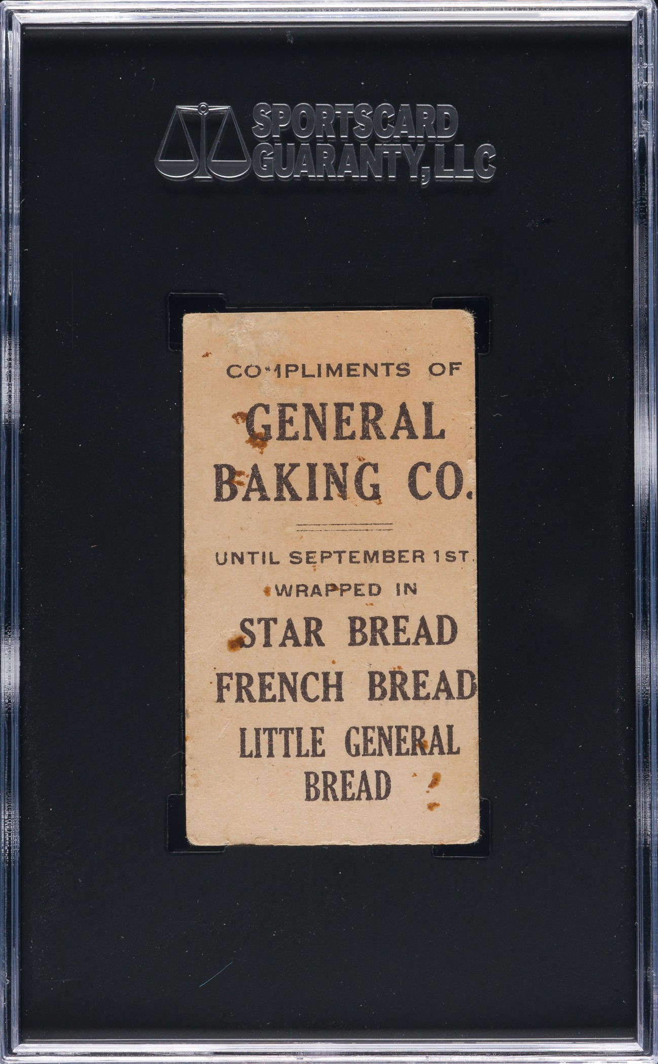 1915 D303 General Baking Co. Ty Cobb Batting | REA Archive