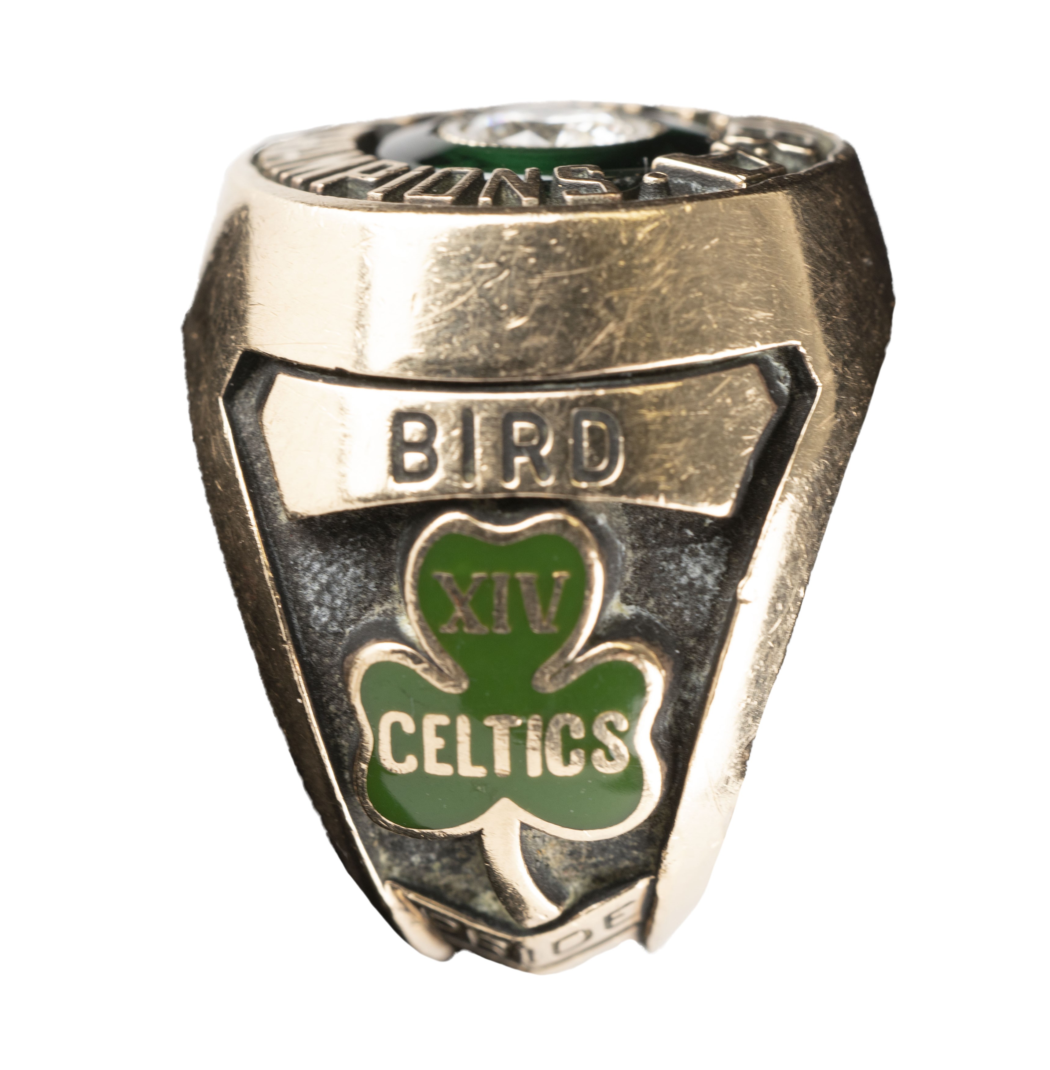 1981 Larry Bird Boston Celtics NBA Championship Salesman Sample Ring ...