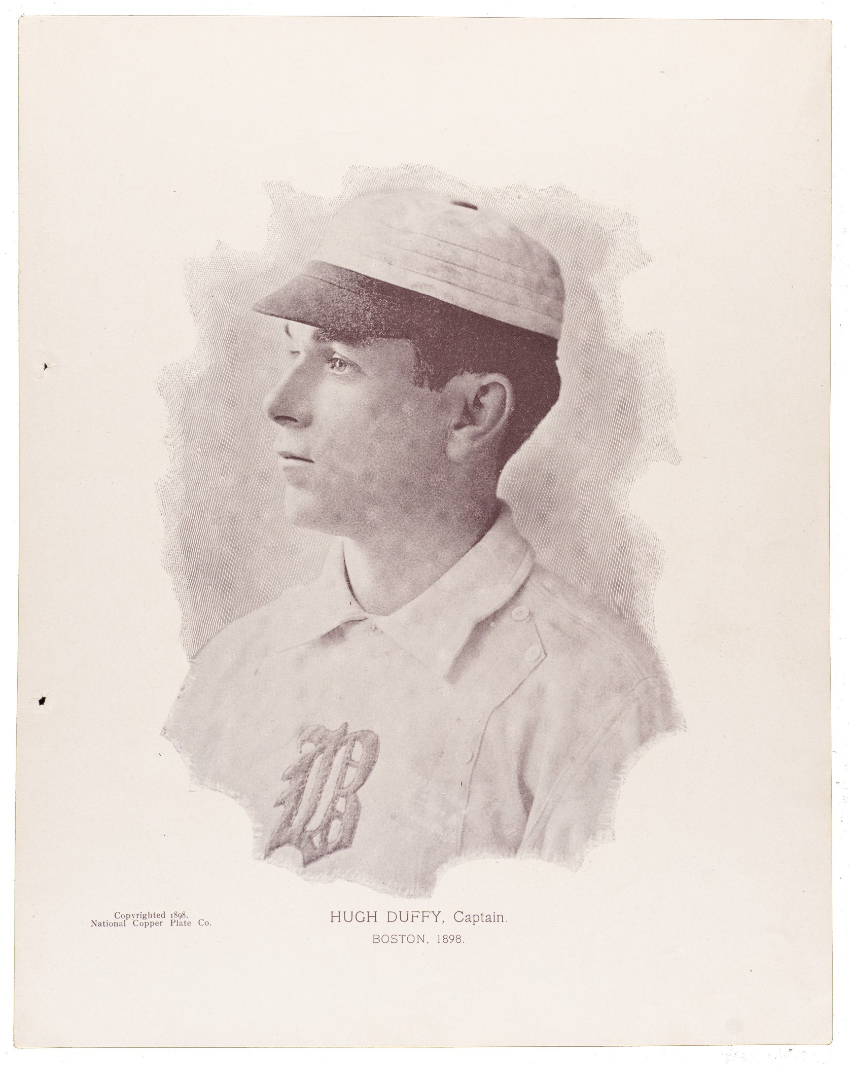 1898-1899 National Copper Plate Co. Portraits Hugh Duffy | REA Archive