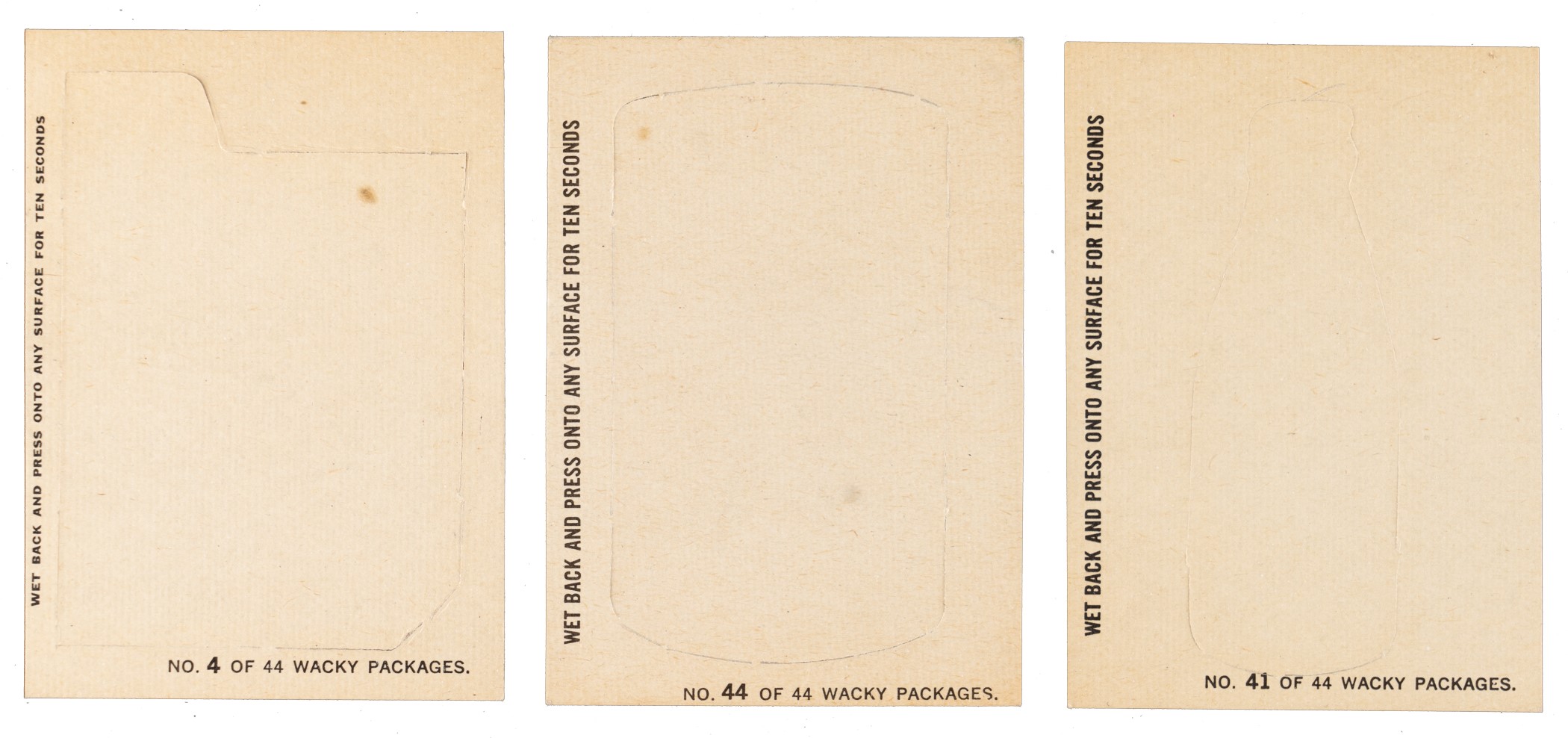 1967 Wacky Packages Die-Cuts Complete Set - The First Wacky Packs EVER ...