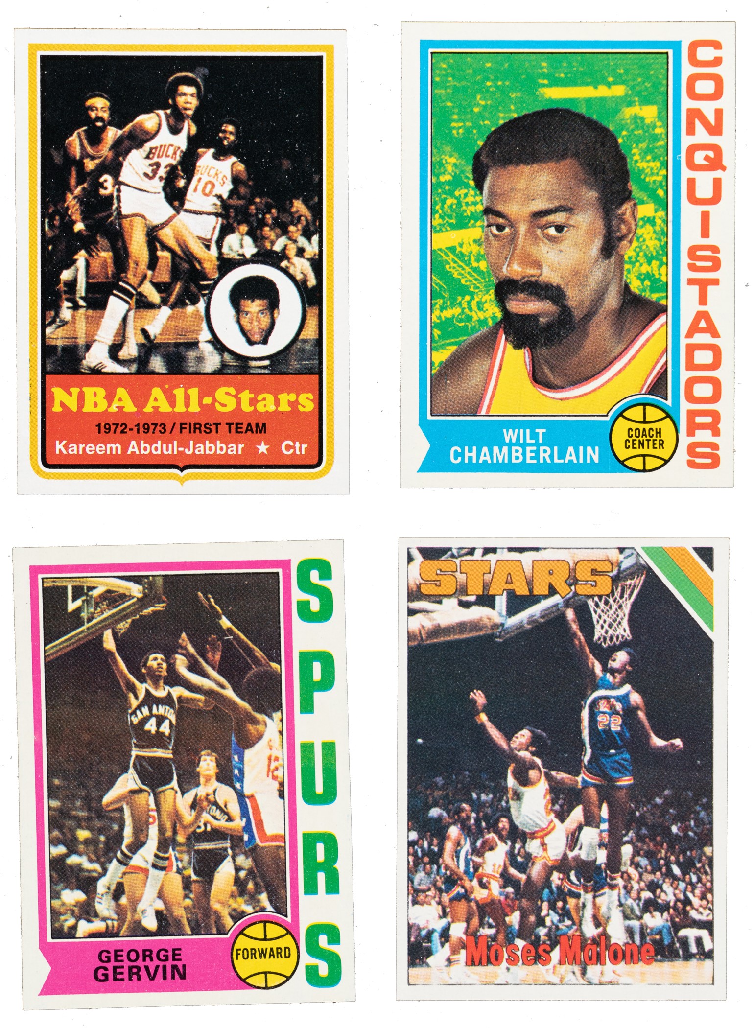 High-Grade 1973 to 1980 Topps Basketball Complete Set Collection (6 ...
