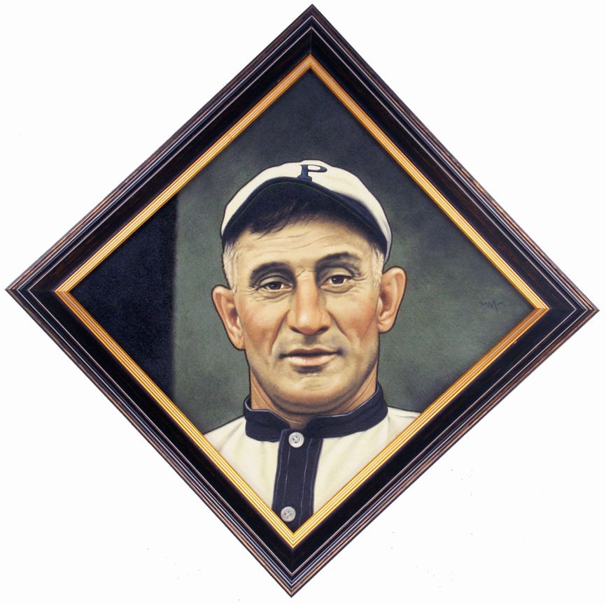 Honus Wagner Original Painting by Arthur K. Miller | REA Archive