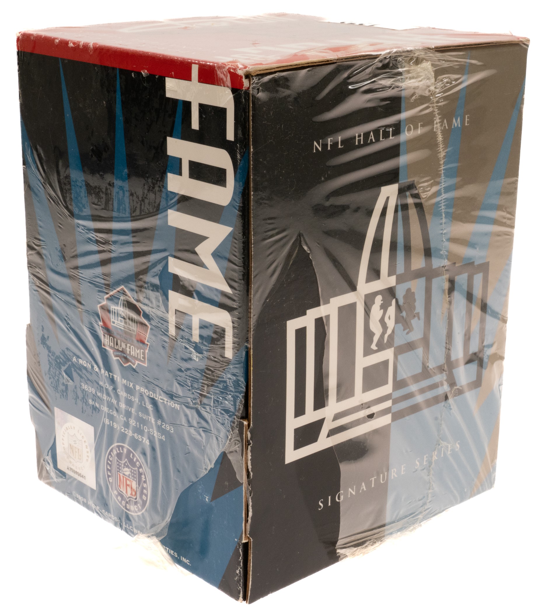 Signed 1998 Platinum Edition Football Hall of Fame "Ron Mix" Complete ...