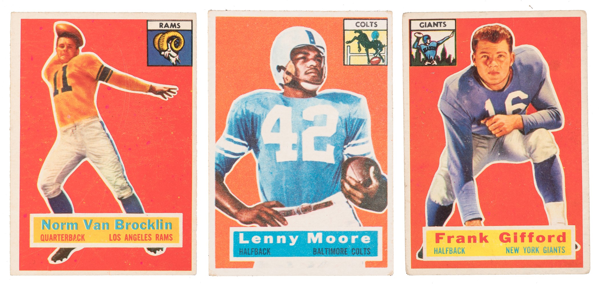 1956 Topps Football Complete Set (120 Plus Checklist) | REA Archive