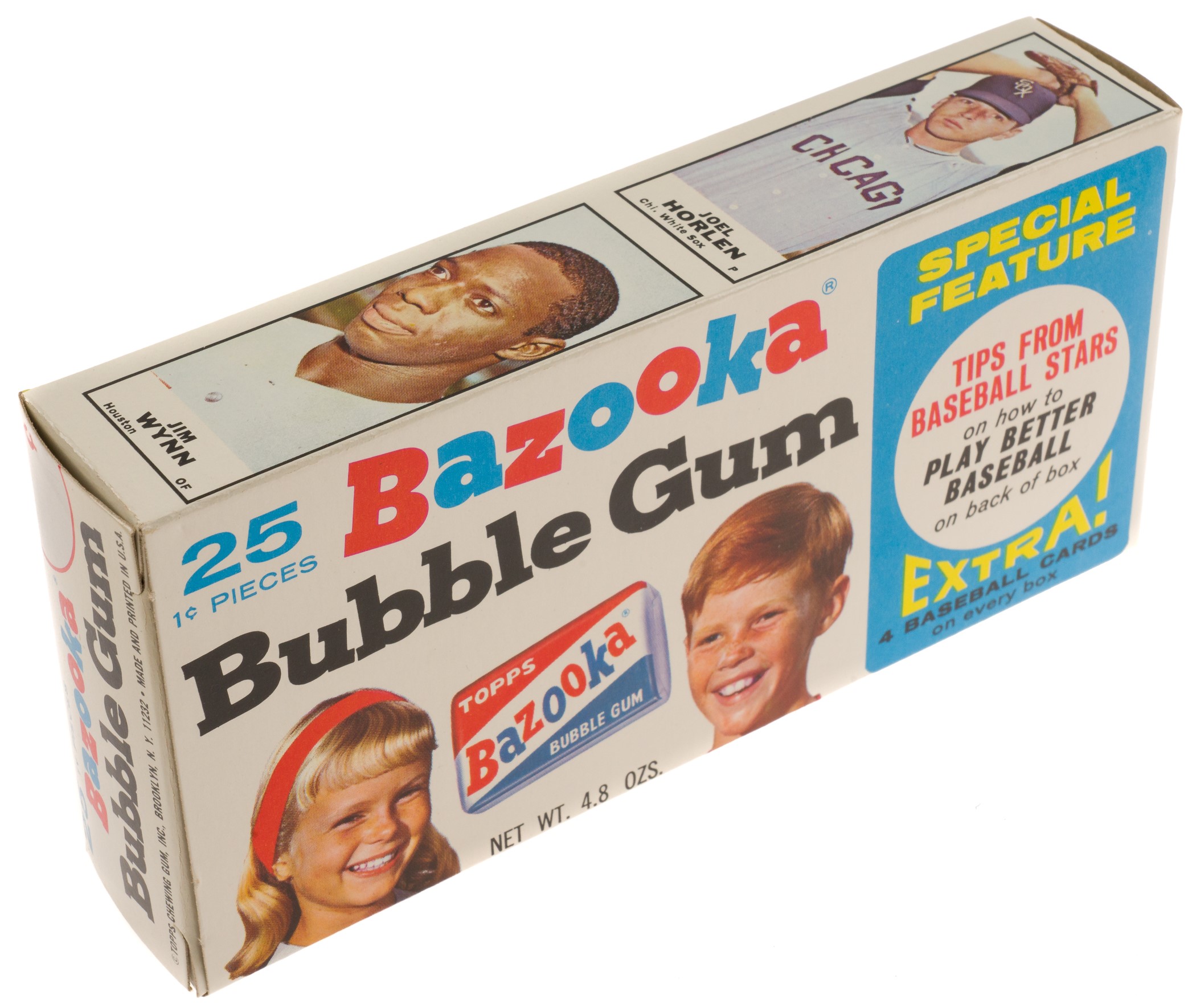 1968 Bazooka Complete Box with Mickey Mantle | REA Archive