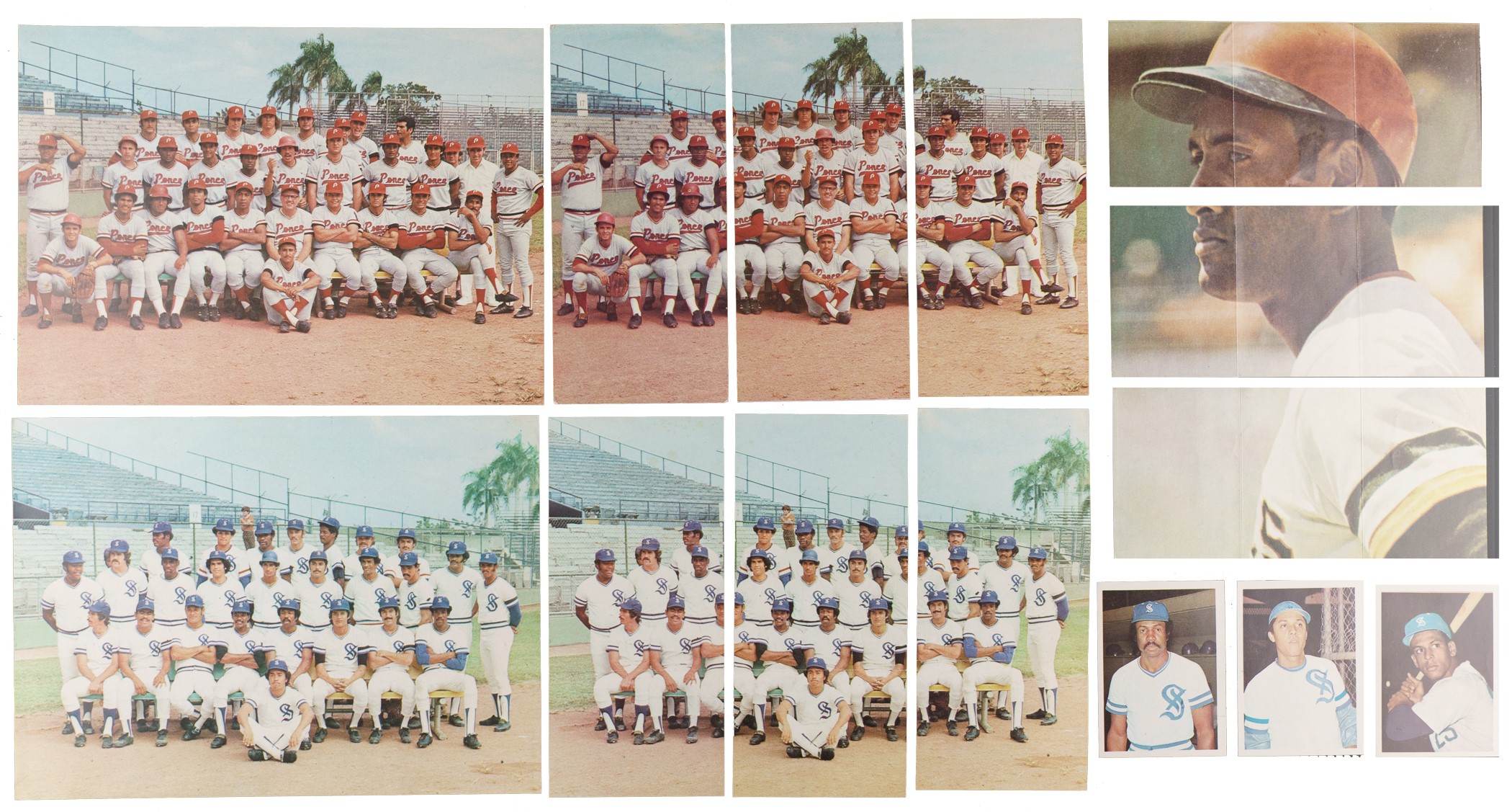1972 Puerto Rican League Sticker Complete Set (231) Including Original ...