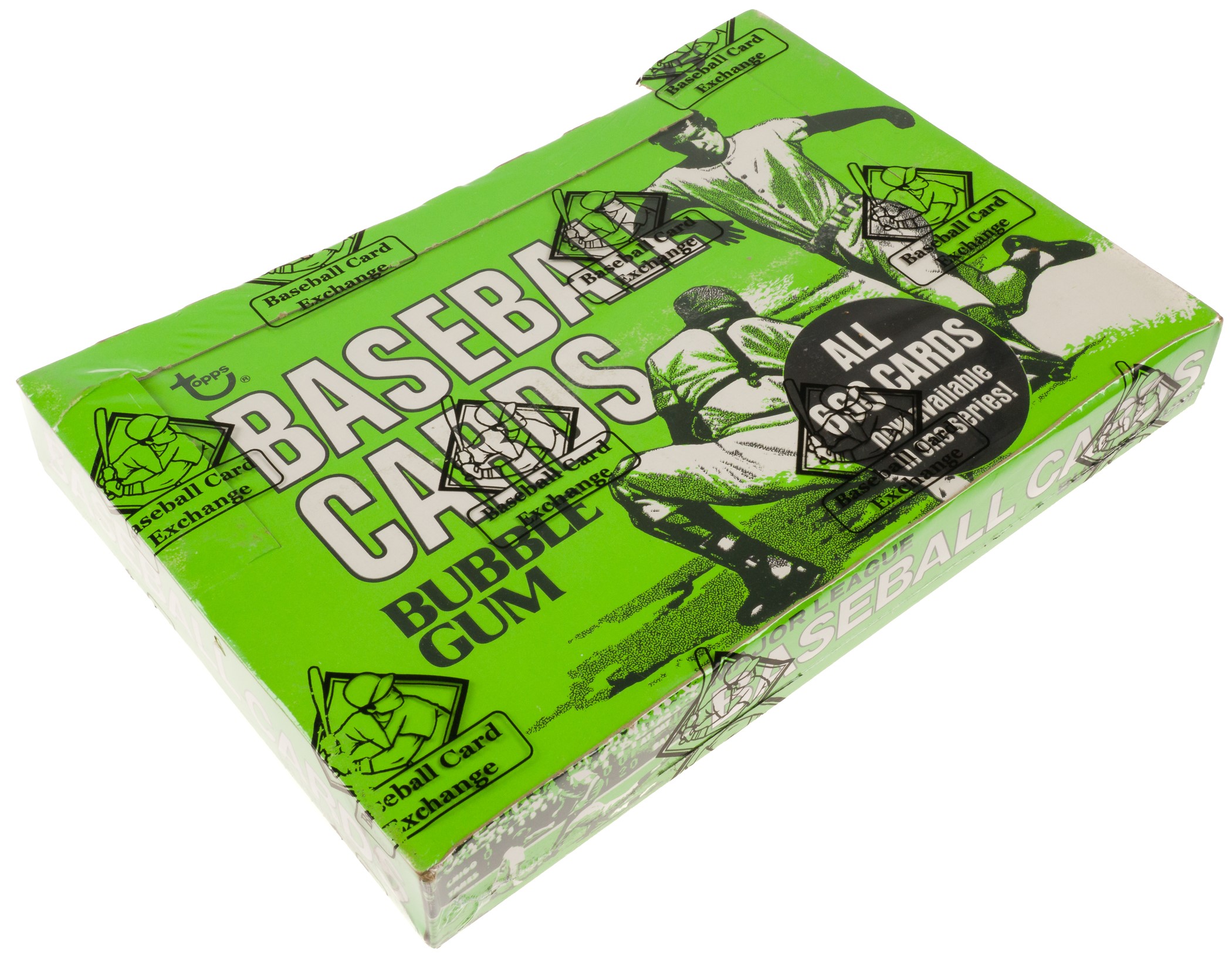 1975 Topps Mini Unopened Cello Box (24 Packs) - BBCE | REA Archive