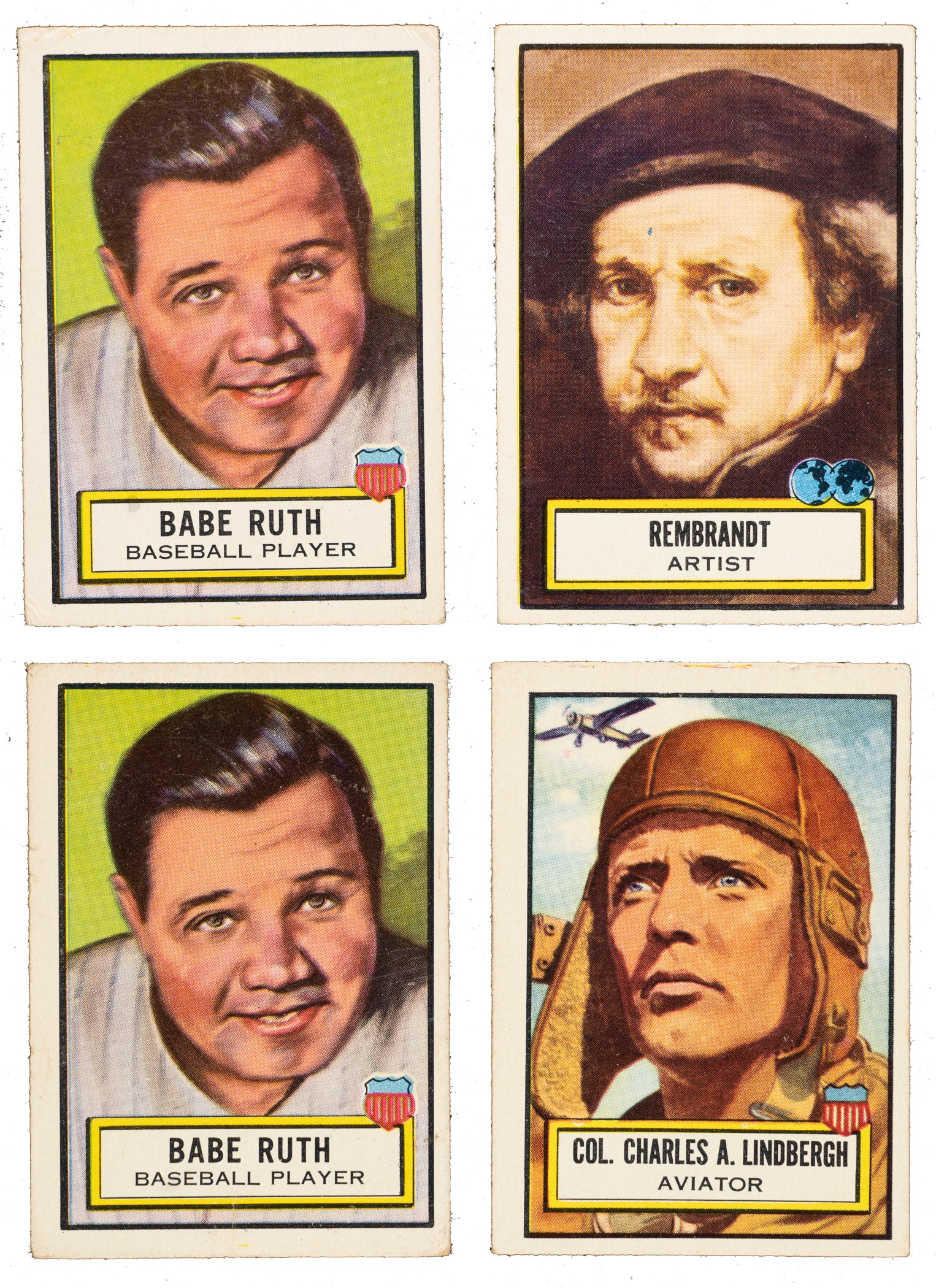 1952 Topps "Look 'n See" Original-Owner Collection (51) Including ...