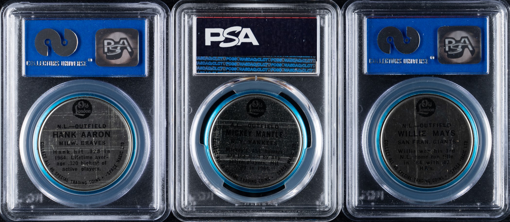 1965 Old London Coins PSA-Graded Complete Set (40) | REA Archive