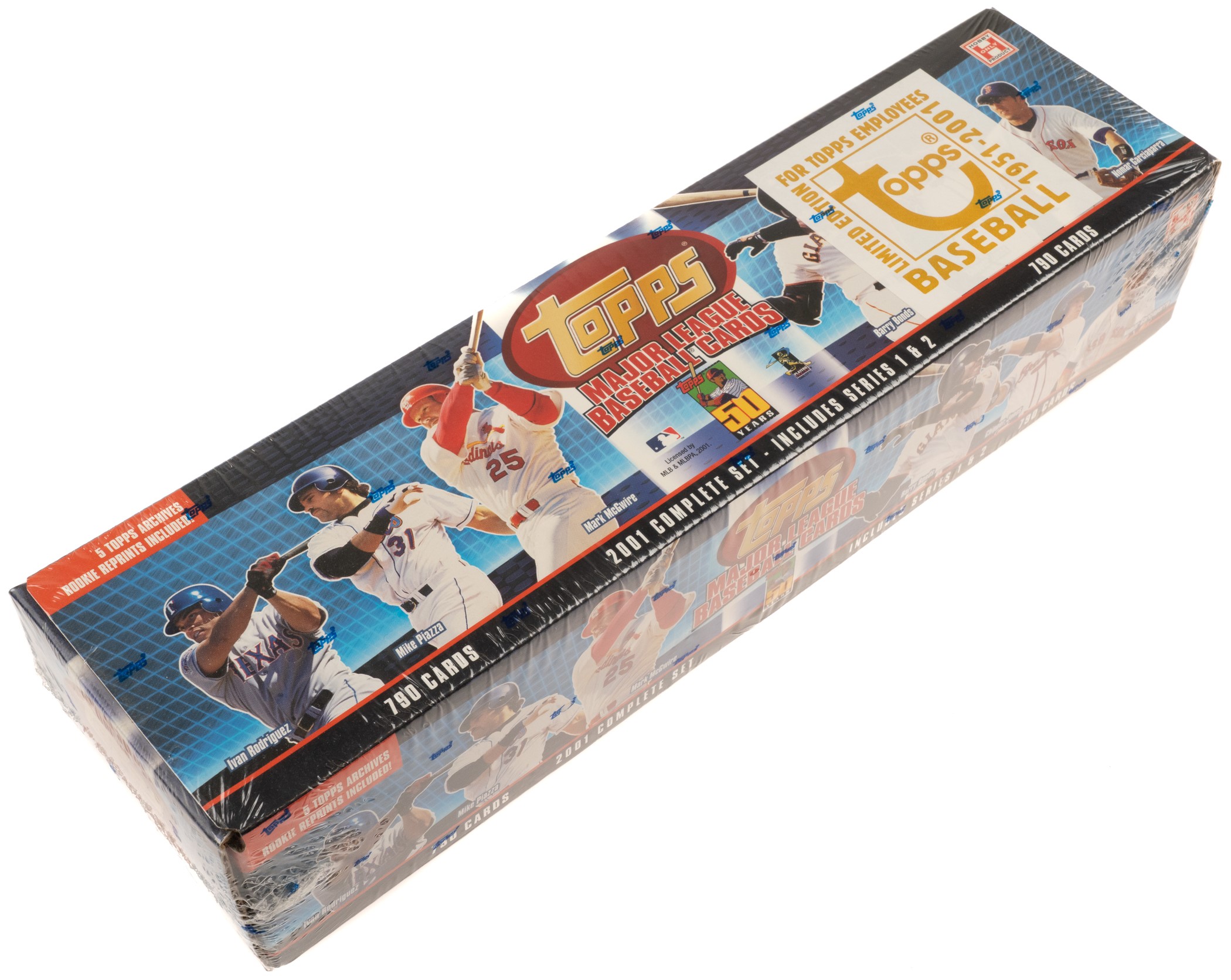 2001 Topps Anniversary Complete Factory Set (790 Cards) - Limited ...