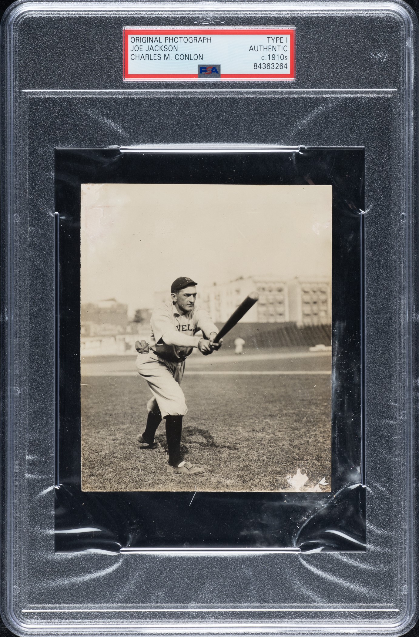 Circa 1910s Joe Jackson Original Charles Conlon Photograph PSA/DNA Type ...