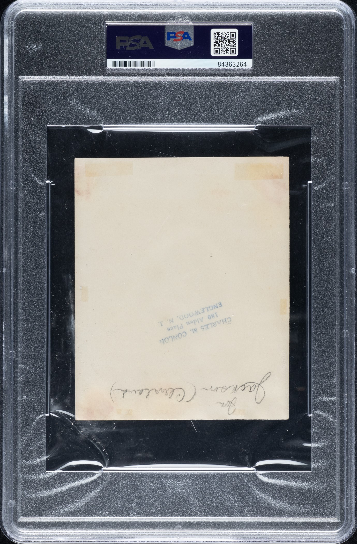 Circa 1910s Joe Jackson Original Charles Conlon Photograph PSA/DNA Type ...