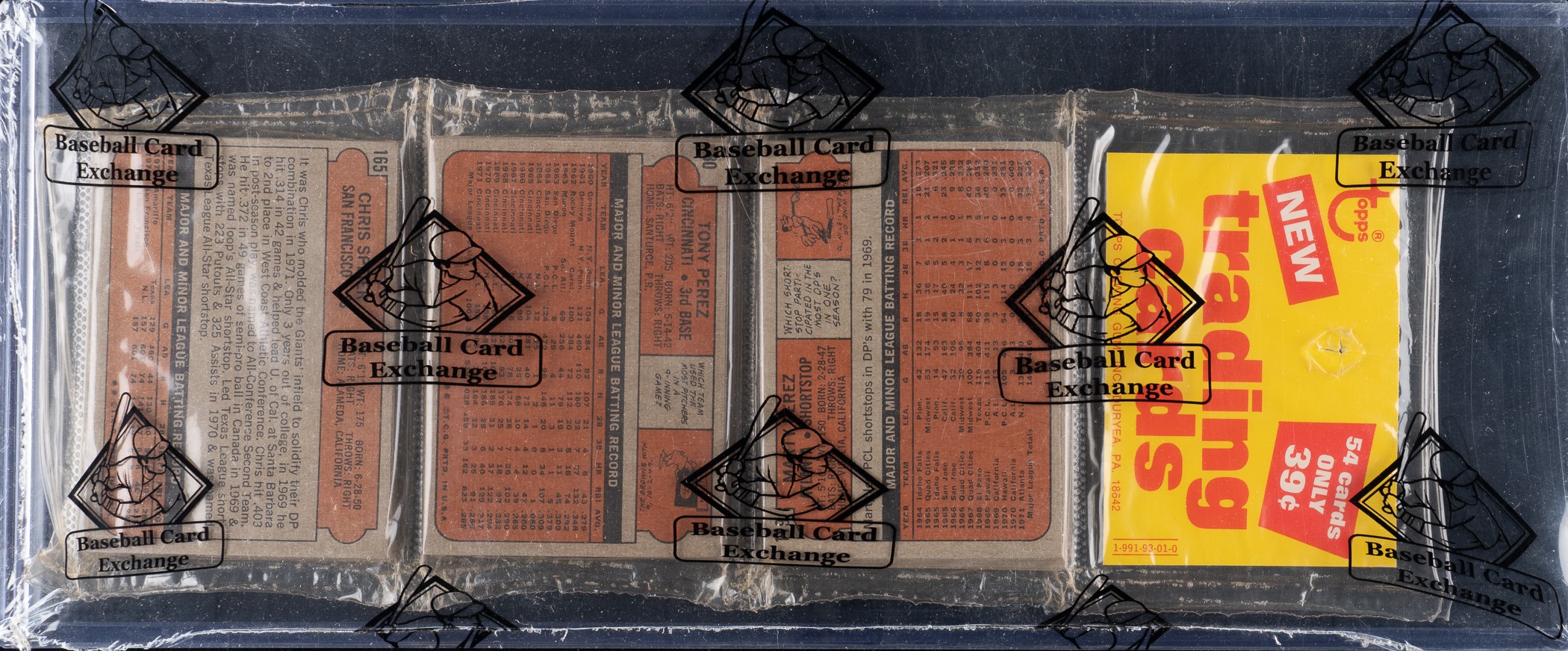 Rare 1972 Topps First Series Unopened Rack Pack - BBCE - Carlton Fisk ...