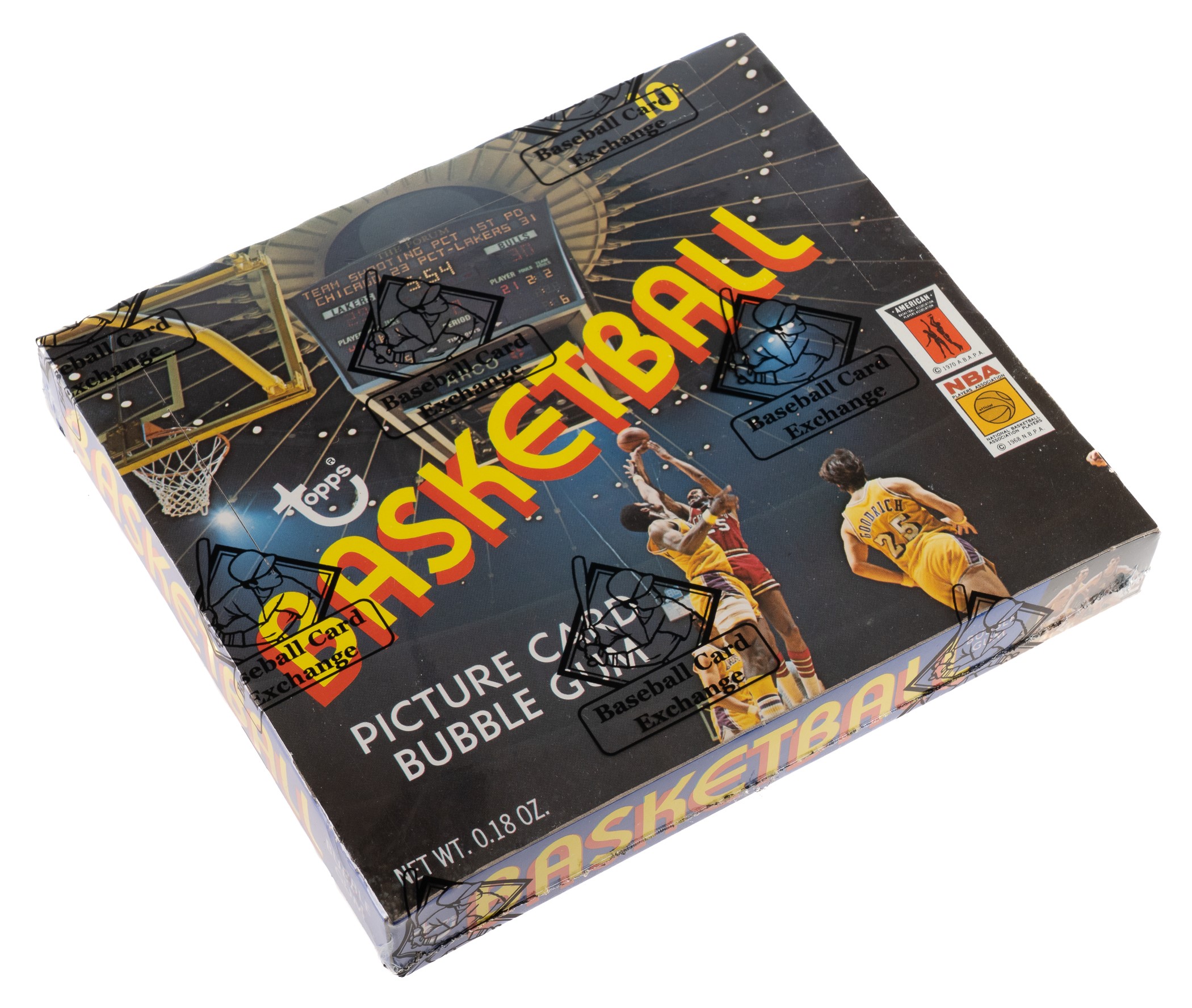 1972-1973 Topps Basketball Unopened Wax Box (24 Packs) - BBCE | REA Archive