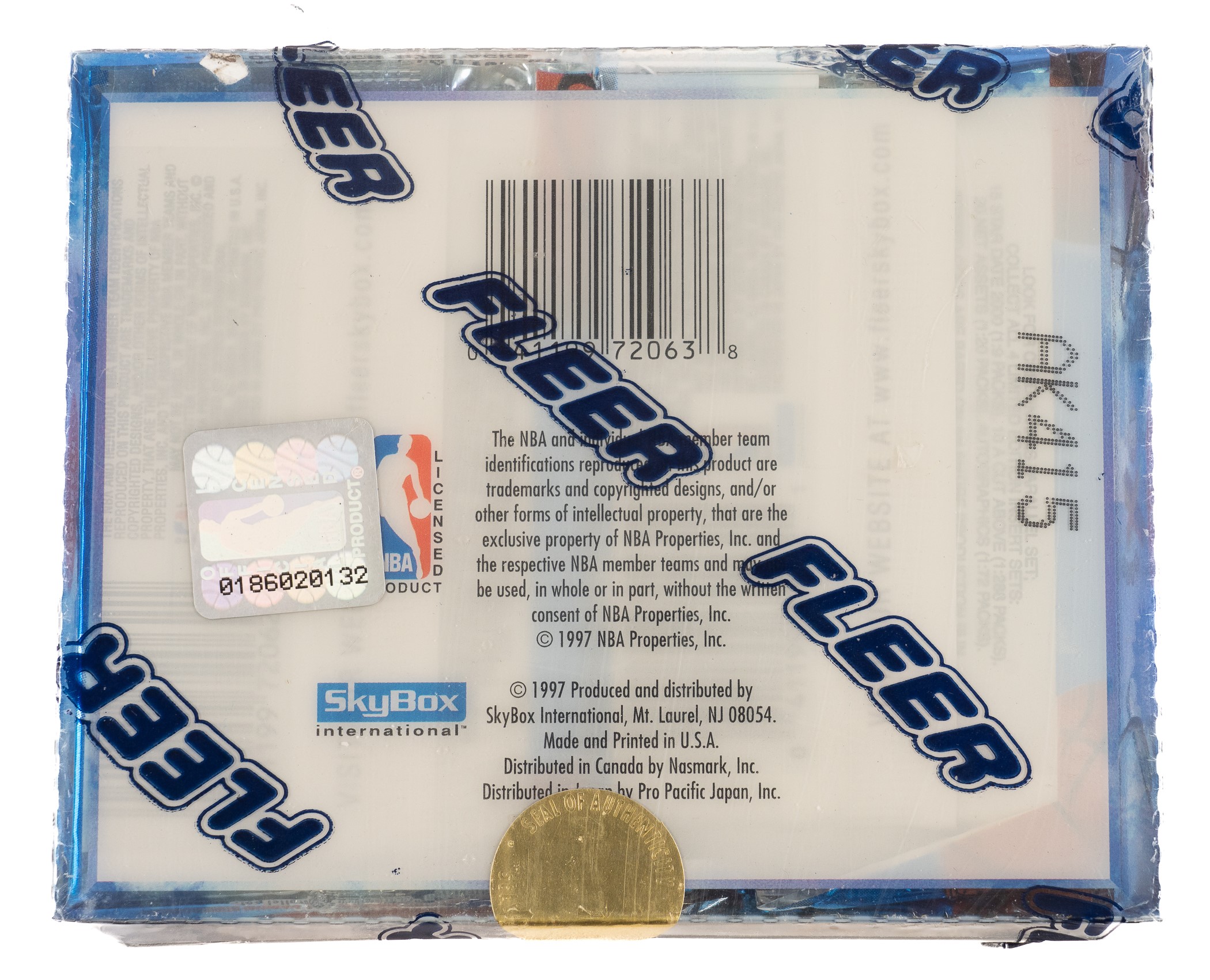 1996-1997 Skybox E-X 2000 Basketball Factory Sealed Unopened Hobby Box ...