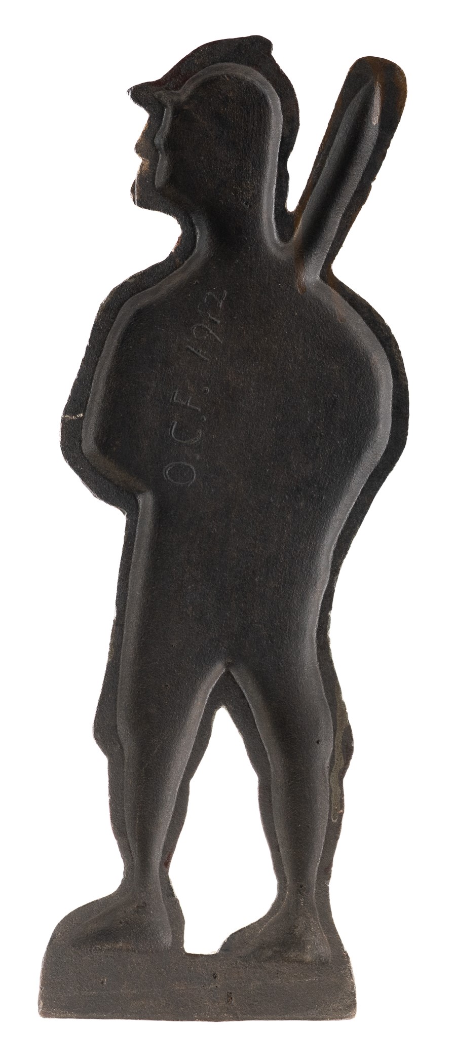 Rare Vintage Cast-Iron Baseball Doorstop | REA Archive