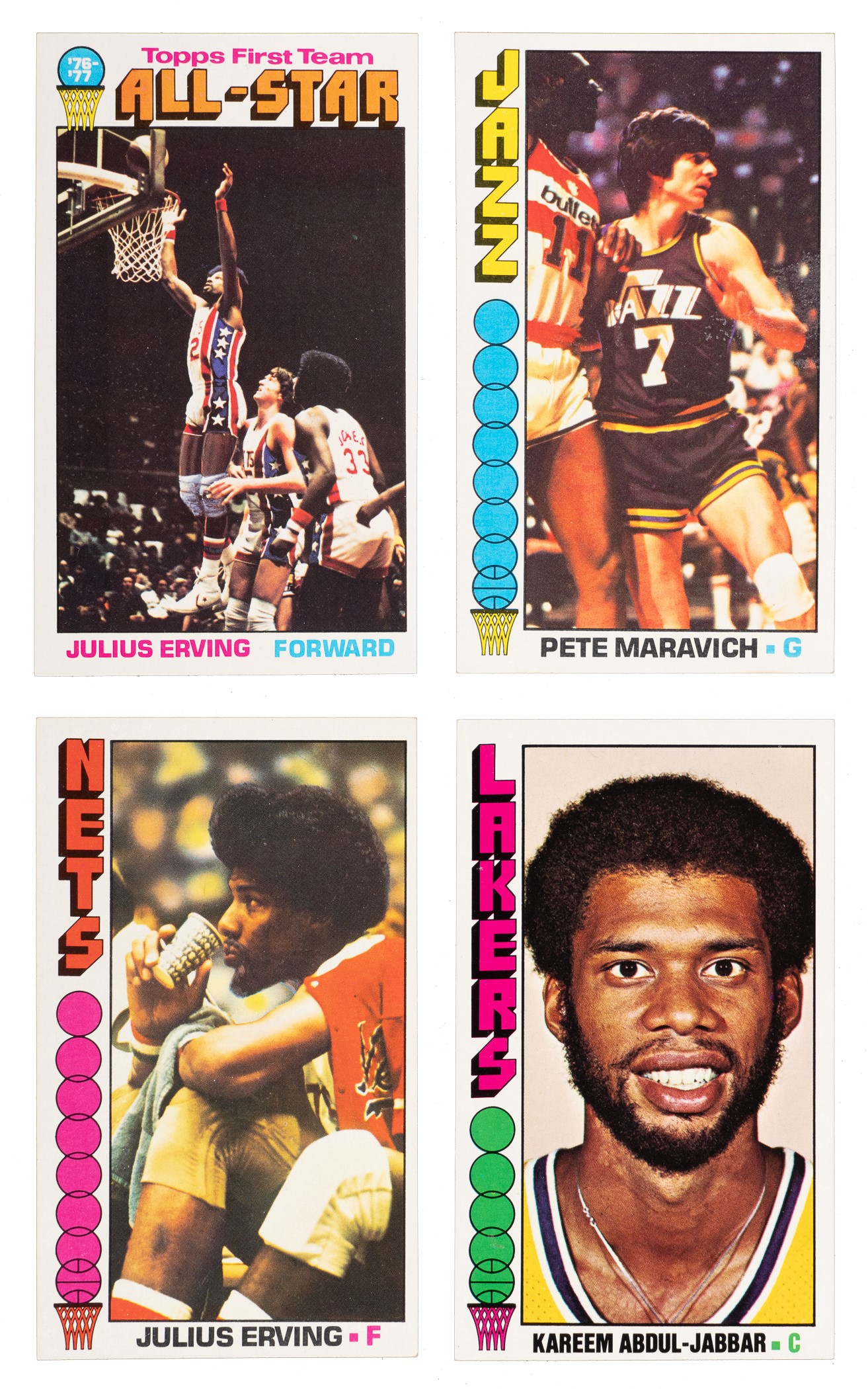 High-Grade 1976-1977 Topps Basketball Complete Set (144) | REA Archive