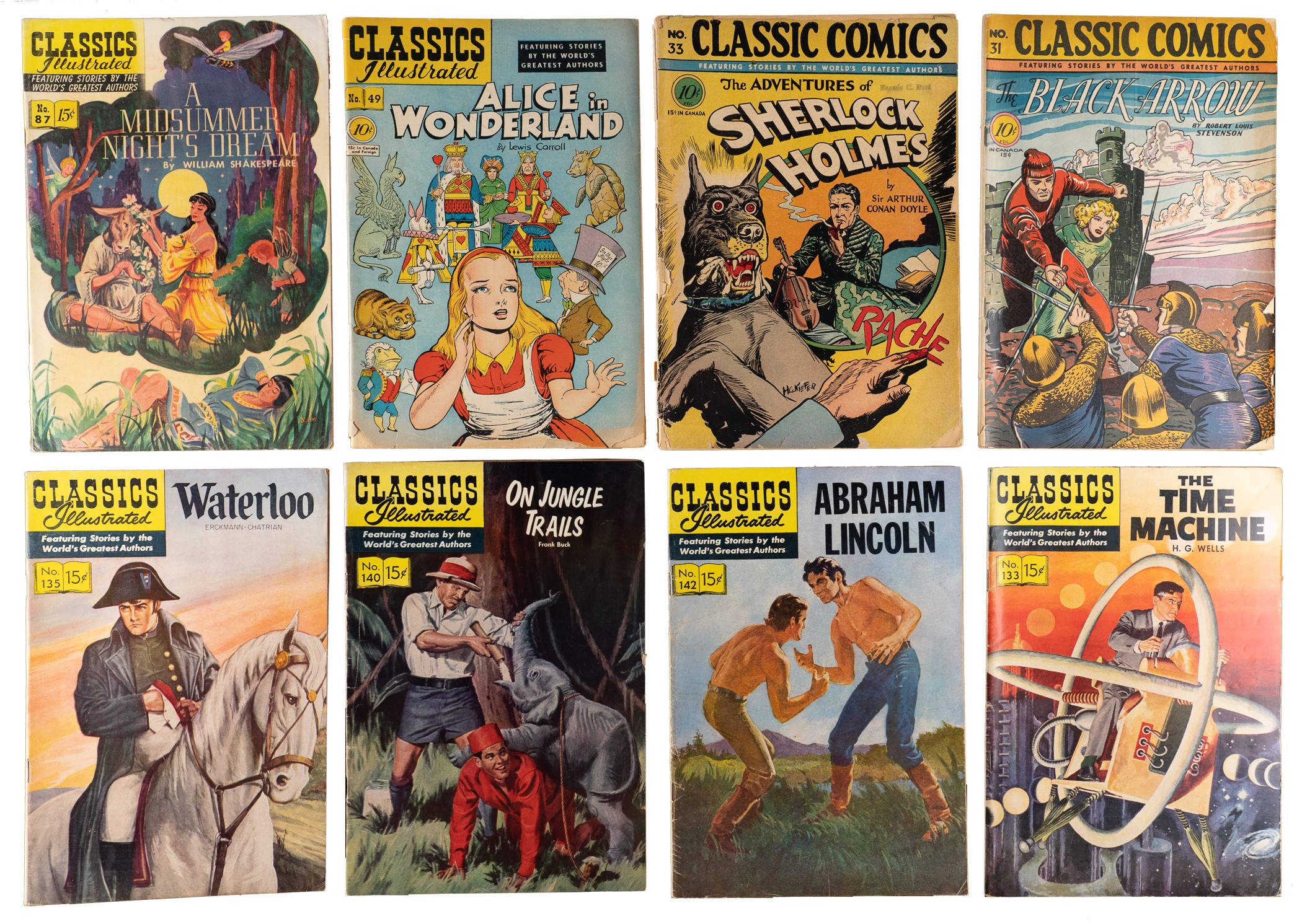 1945-1959 Classic Comics/Classics Illustrated Comic-Book Collection (73 ...