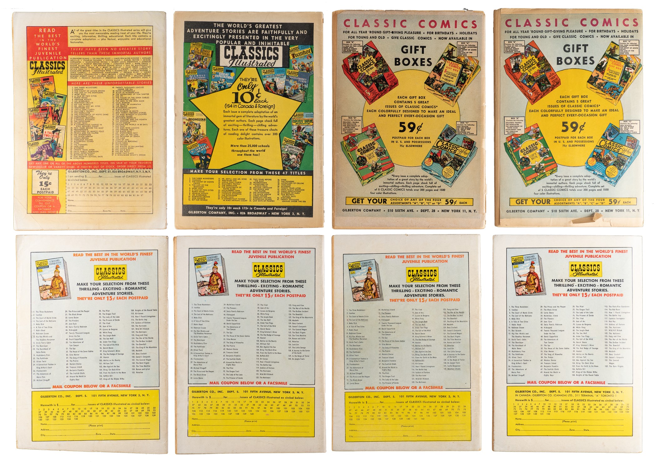 1945-1959 Classic Comics/Classics Illustrated Comic-Book Collection (73 ...