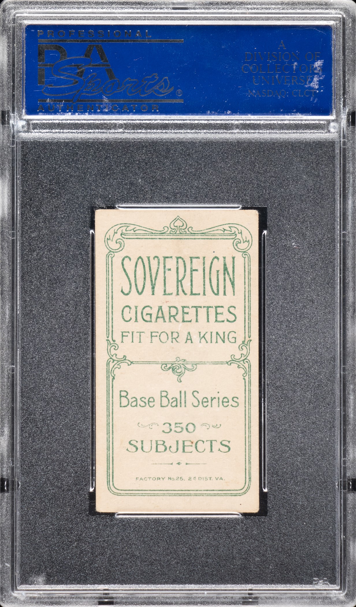1909-1911 T206 White Border Tris Speaker Rookie PSA EX 5 - Sovereign ...