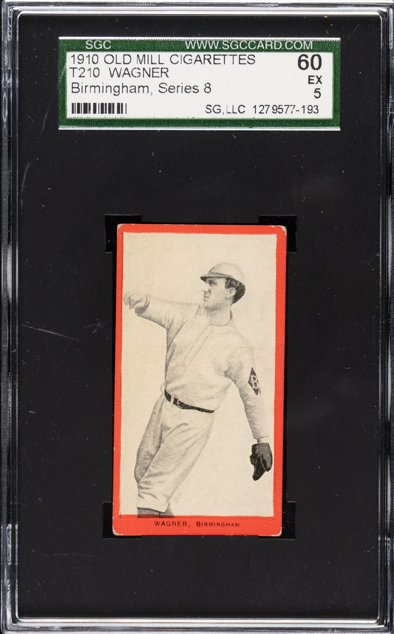 1910 T210 Old Mill Tobacco "Series 8" Ivor Wagner SGC EX 60 | REA Archive