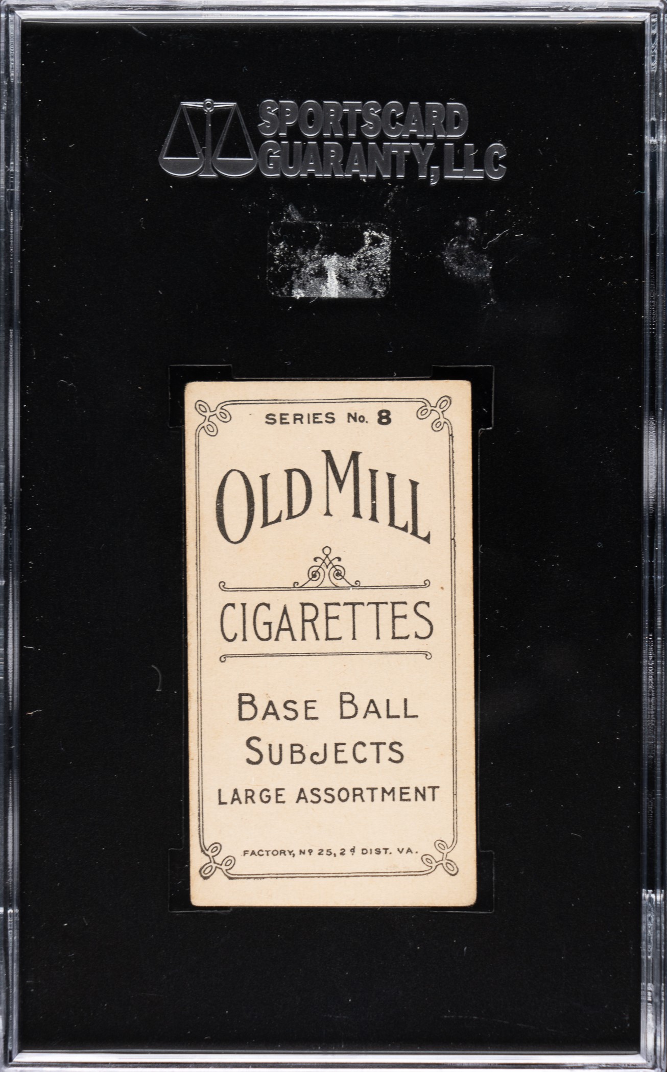 1910 T210 Old Mill Tobacco "Series 8" Ivor Wagner SGC EX 60 | REA Archive