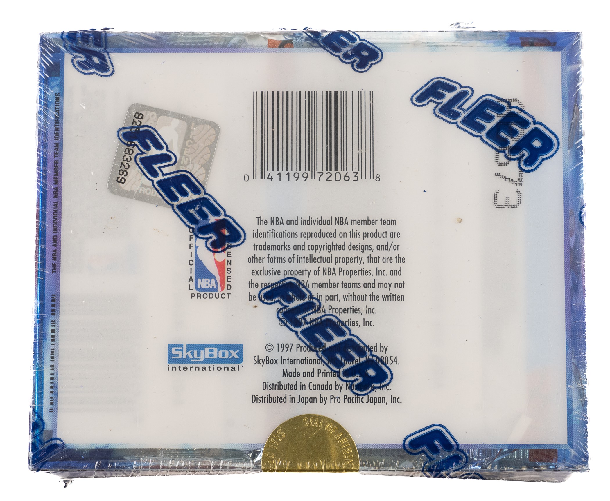 1996-1997 Skybox E-X 2000 Basketball Factory Sealed Unopened Hobby Box ...