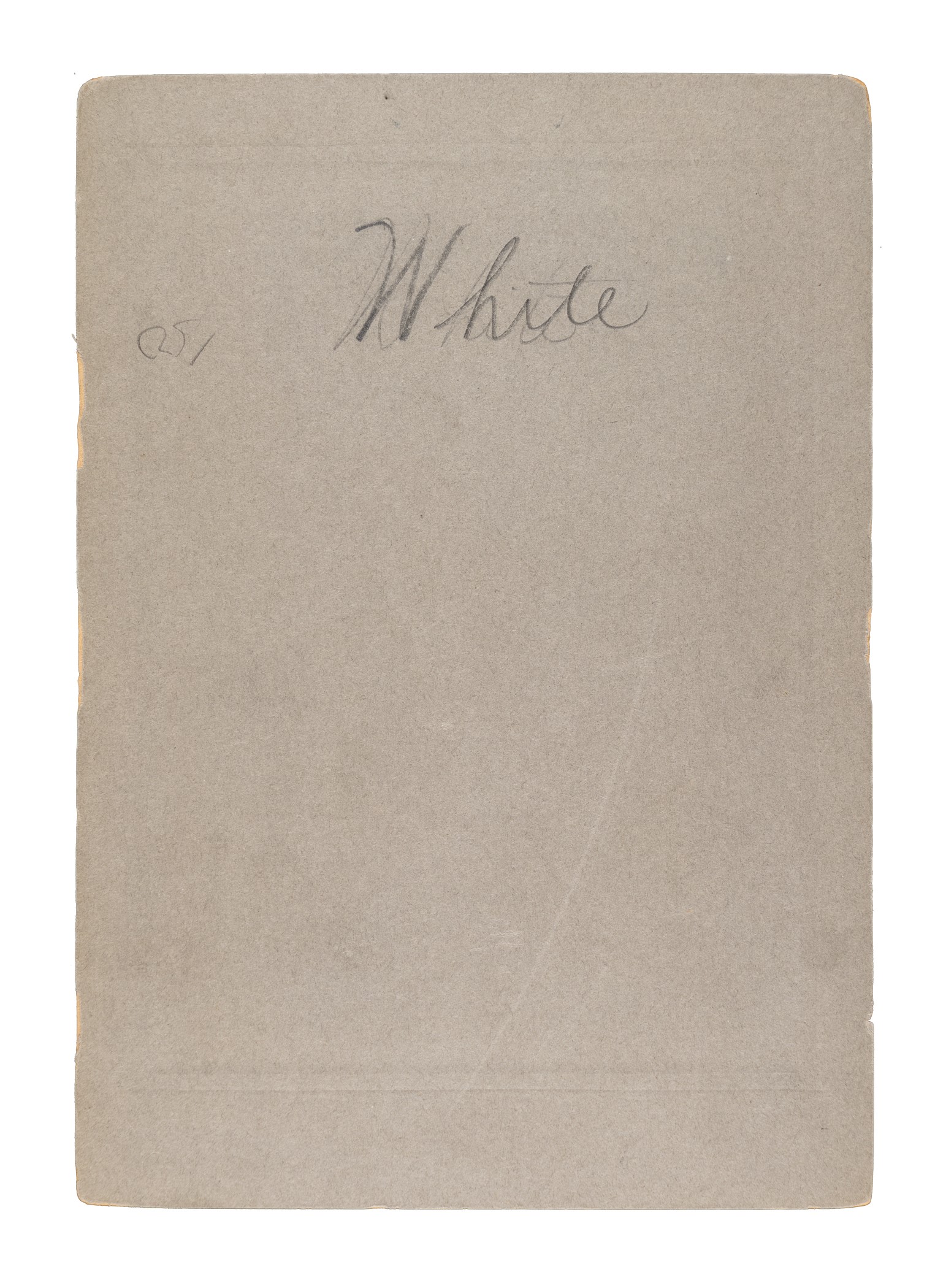 Doc White Original Carl Horner Cabinet Photograph - Used For His W600 ...