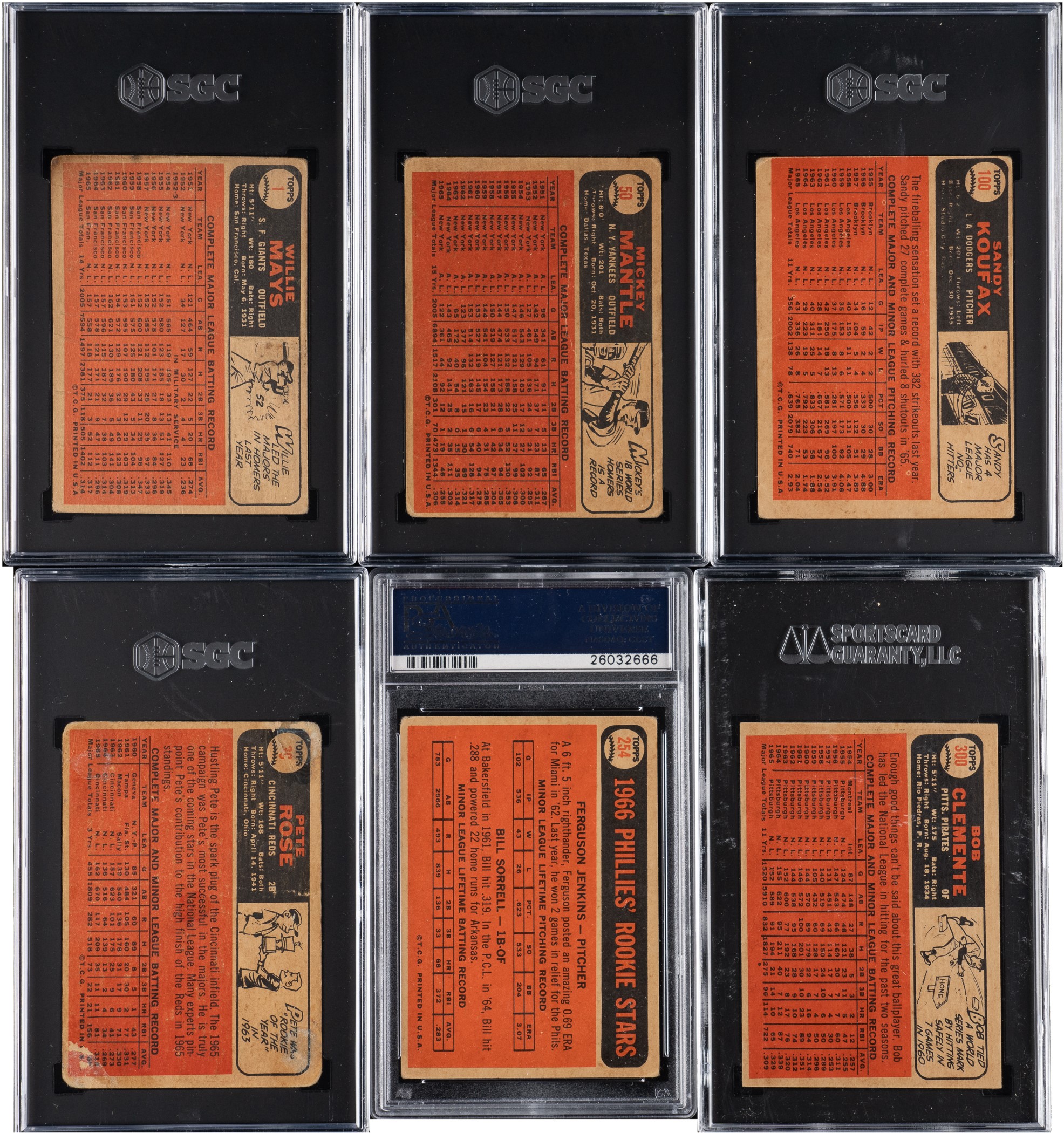 1966 Topps Venezuelan Complete Set (370) | REA Archive