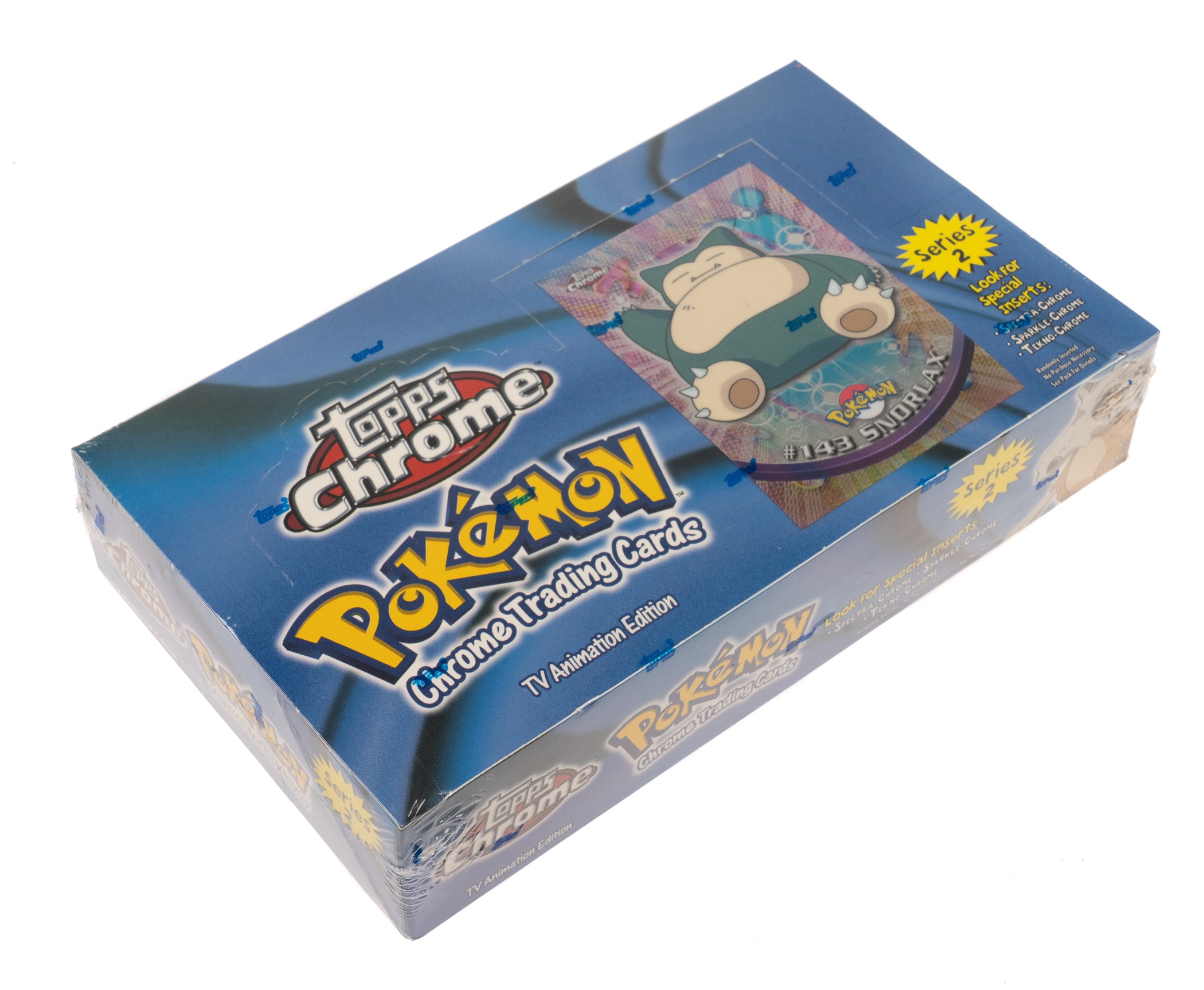 2000 Topps Chrome Pokemon Series 2 Unopened Foil Box (30 Packs) | REA ...
