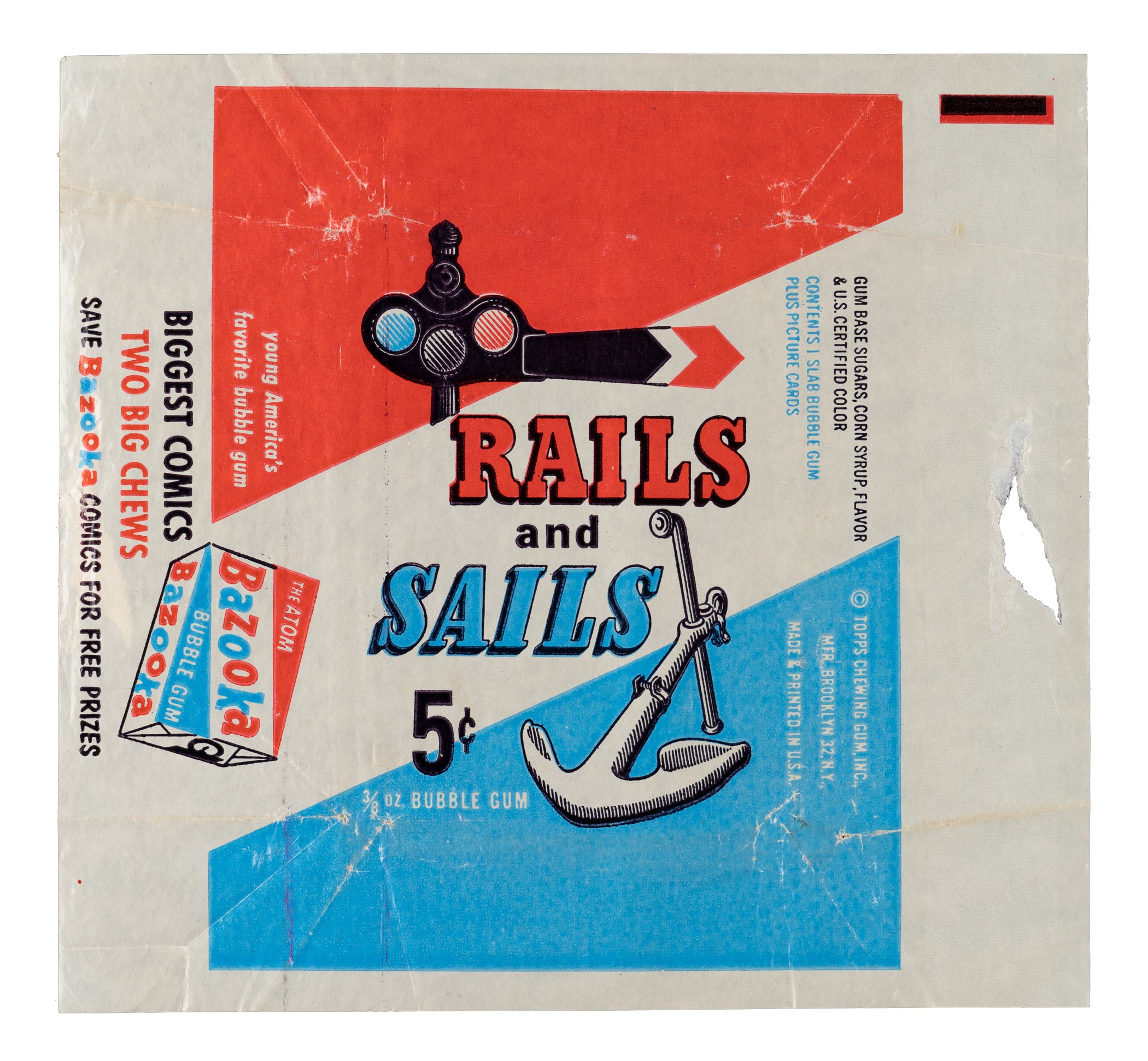 High-Grade 1955 Topps "Rails and Sails" Complete Set (200) Plus Wax ...