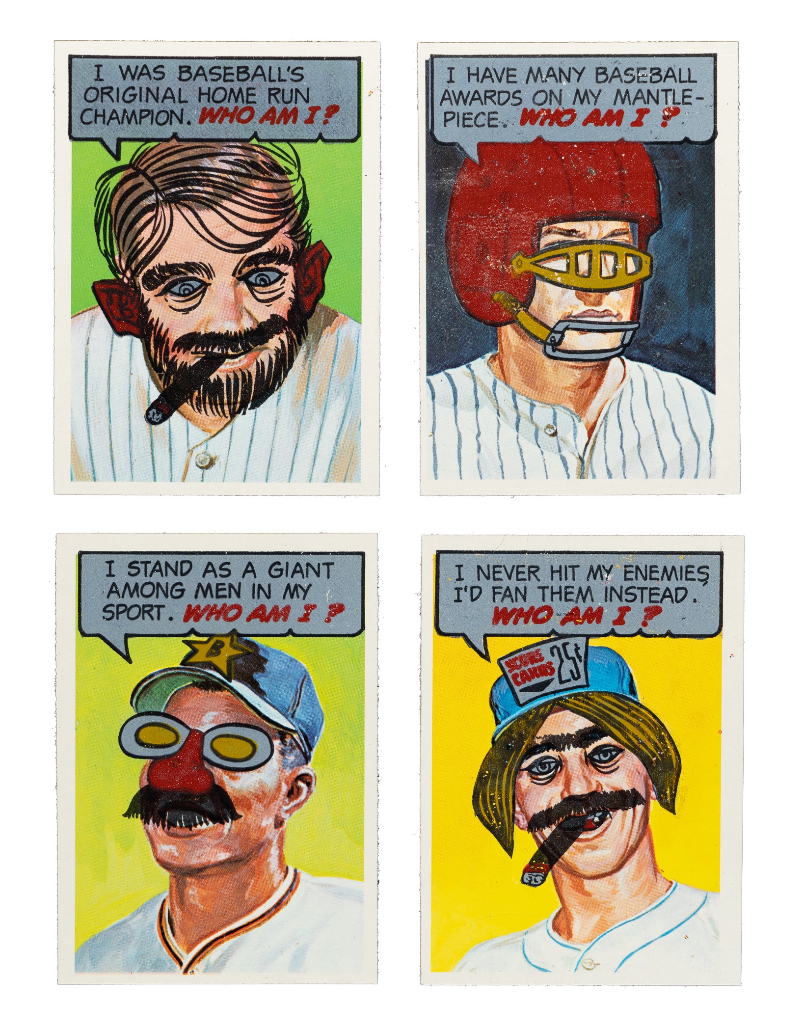 High-Grade 1967 Topps "Who Am I?" Complete Set (44) | REA Archive
