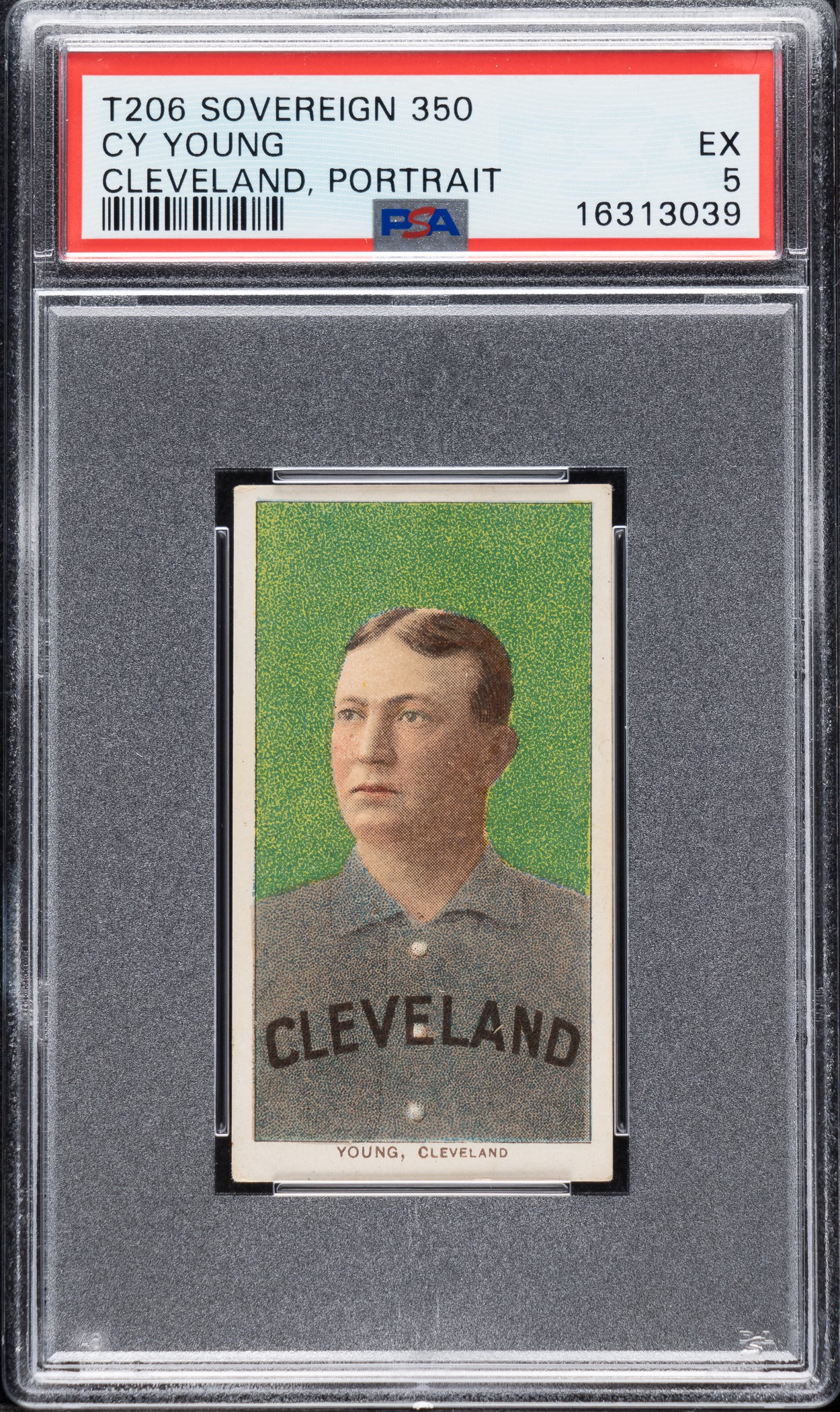 1909-1911 T206 White Border Cy Young Portrait PSA EX 5 - Sovereign 350 ...