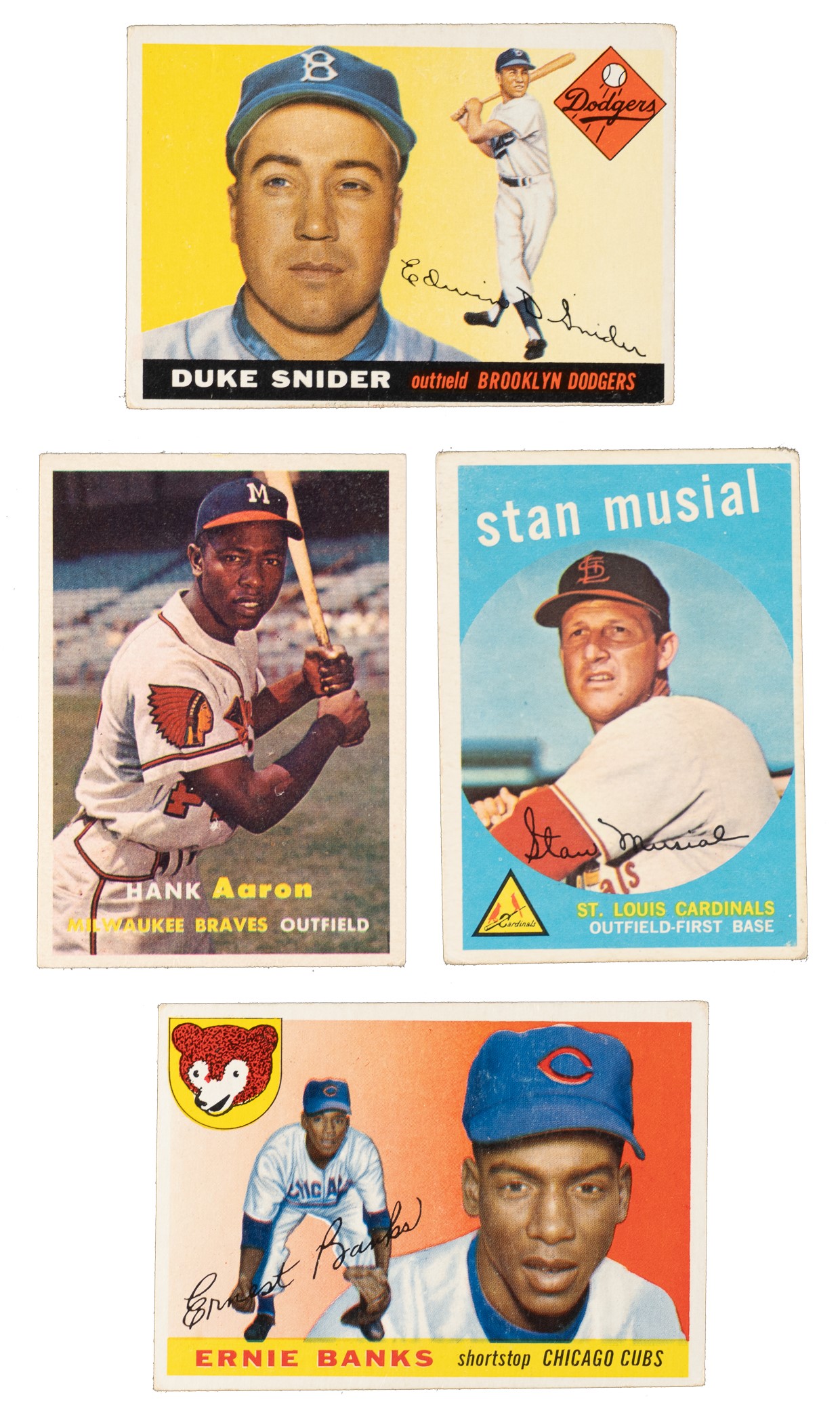 1950s Topps Shoebox Collection (719) Including 168 Hall of Famers | REA ...