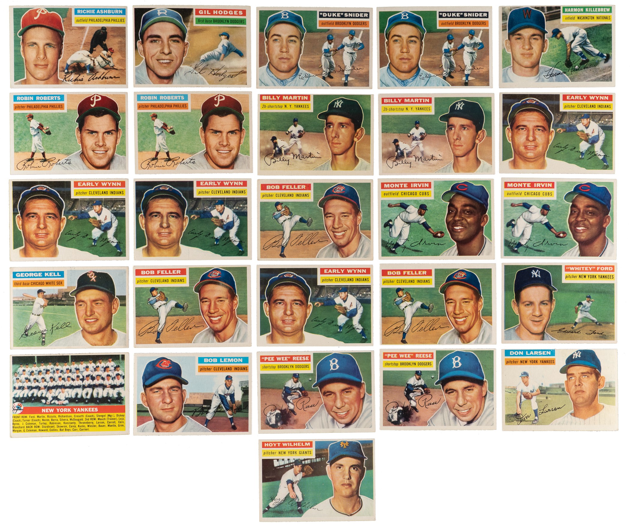 1950s Topps Shoebox Collection (719) Including 168 Hall of Famers | REA ...