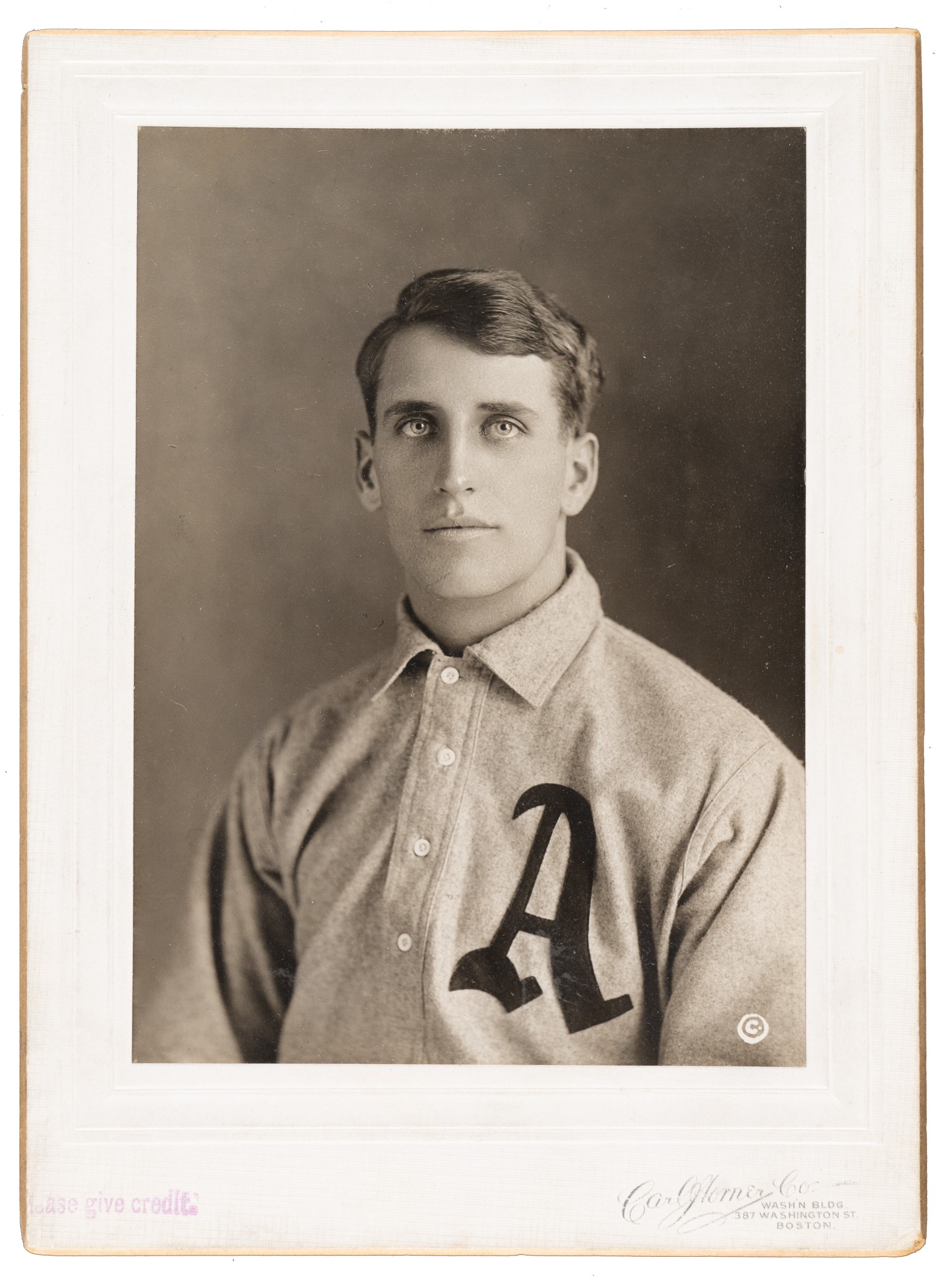 Harry Krause Original Carl Horner Cabinet Photograph PSA/DNA Type I ...